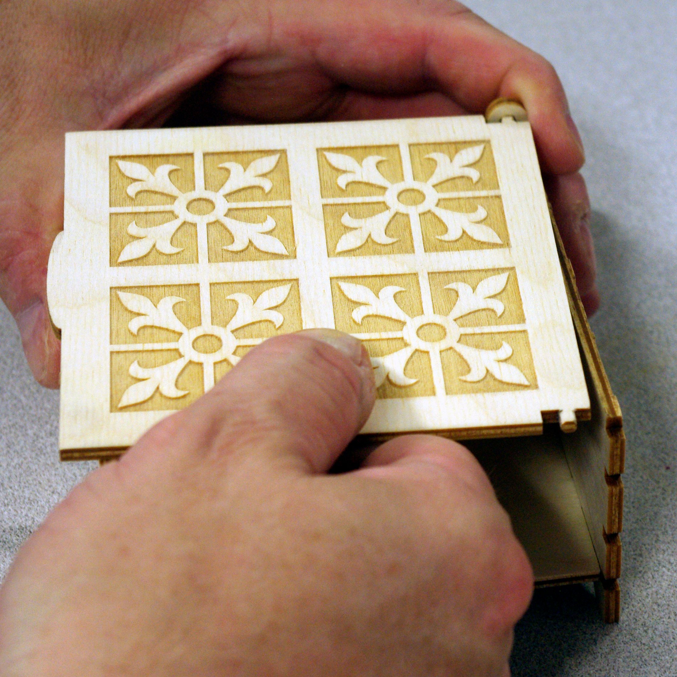 Laser Cut Hinged Wooden Box (4"x4") : 7 Steps (with Pictures ...