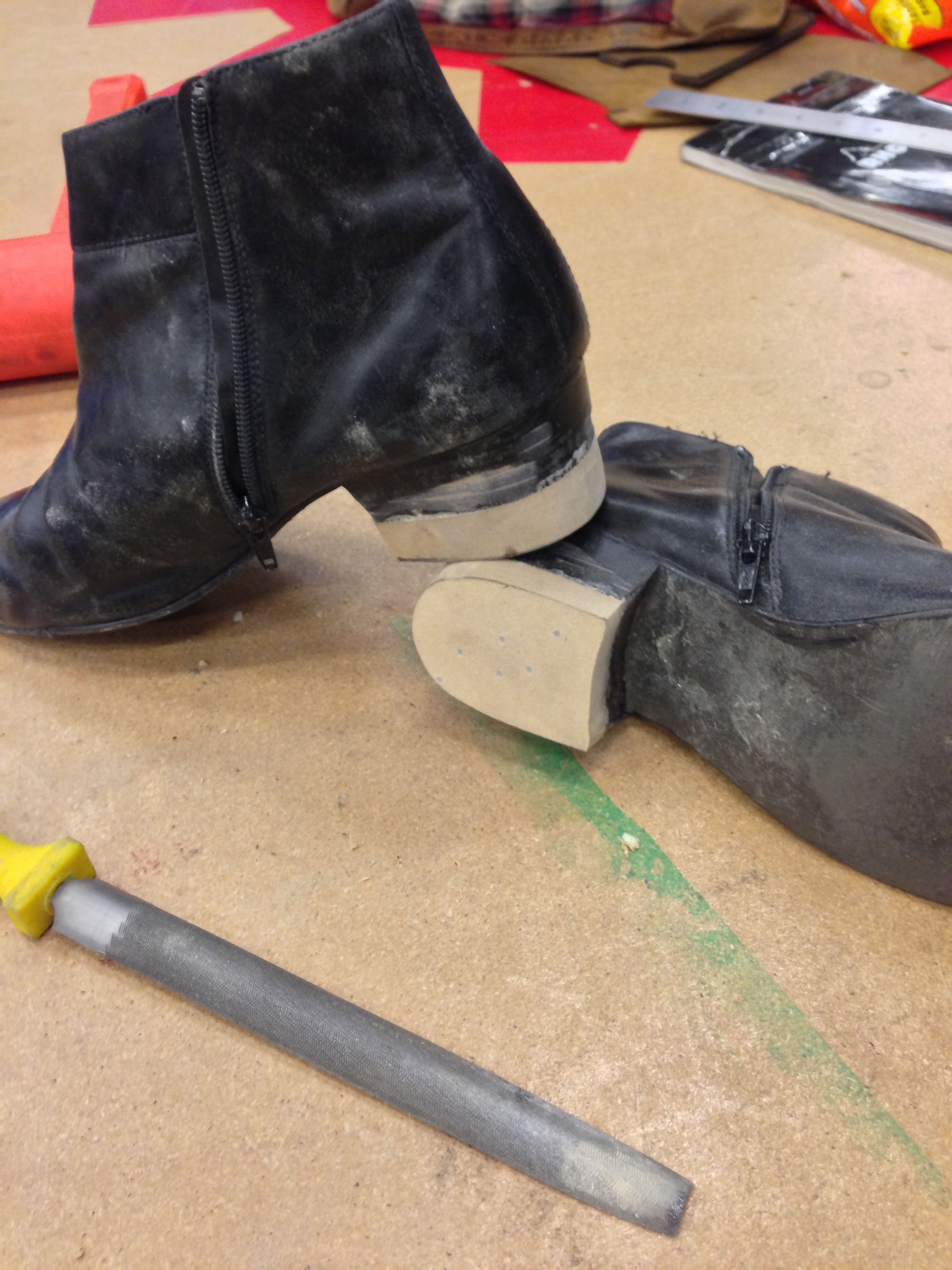 Reheeling Beatle Boots : 5 Steps (with Pictures) - Instructables
