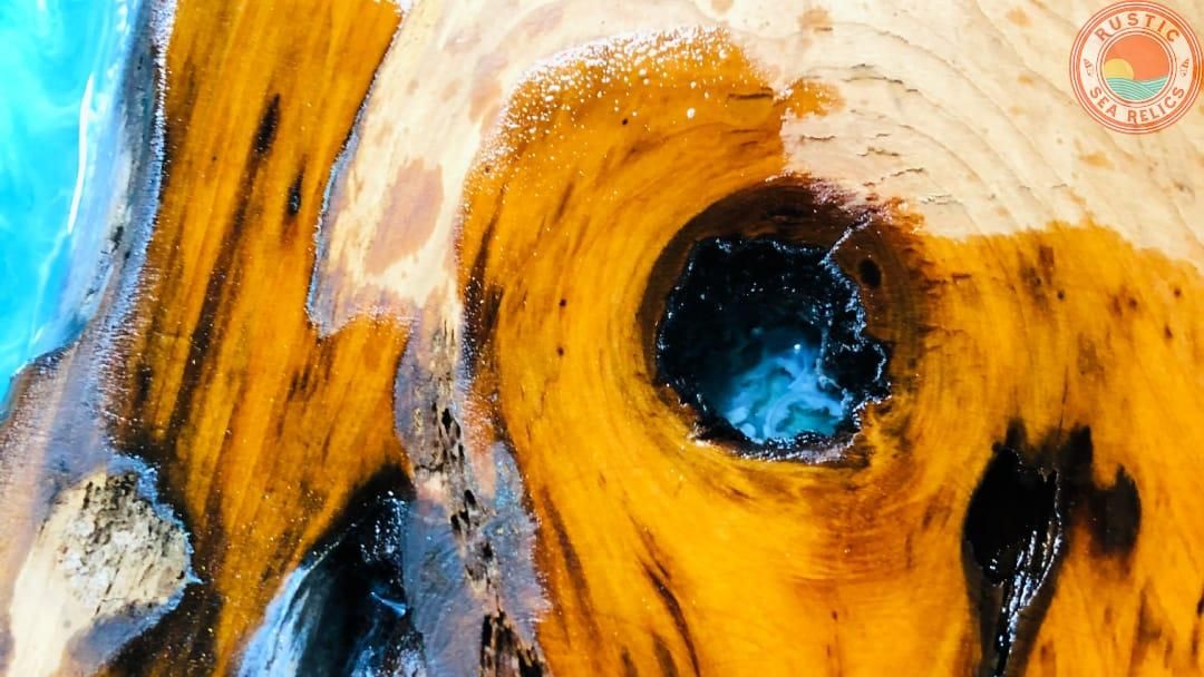 How to Make Epoxy Resin Ocean Art With Waves : 14 Steps (with Pictures ...