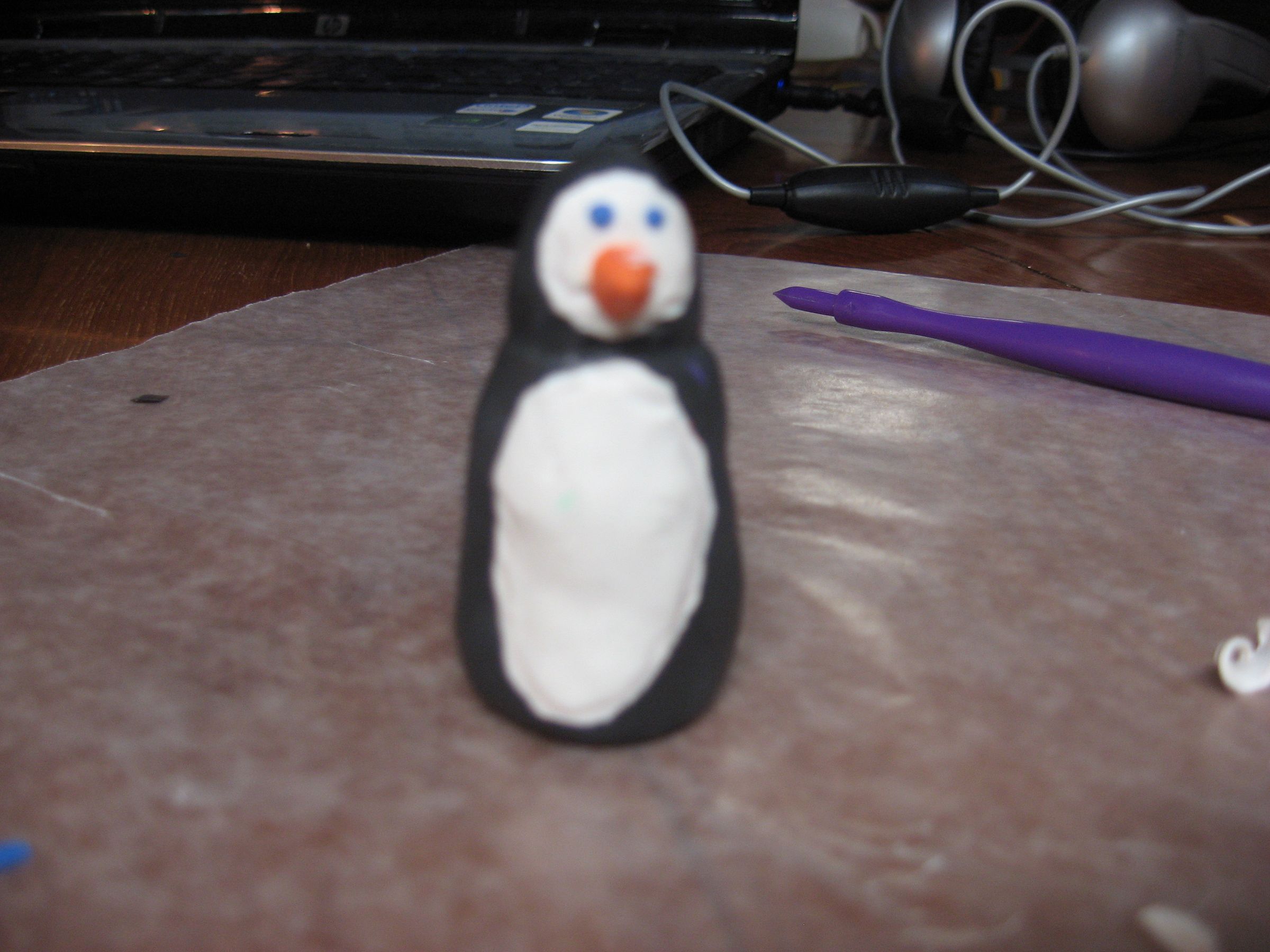 How to Make an Awesome Little Clay Penguin! : 12 Steps - Instructables