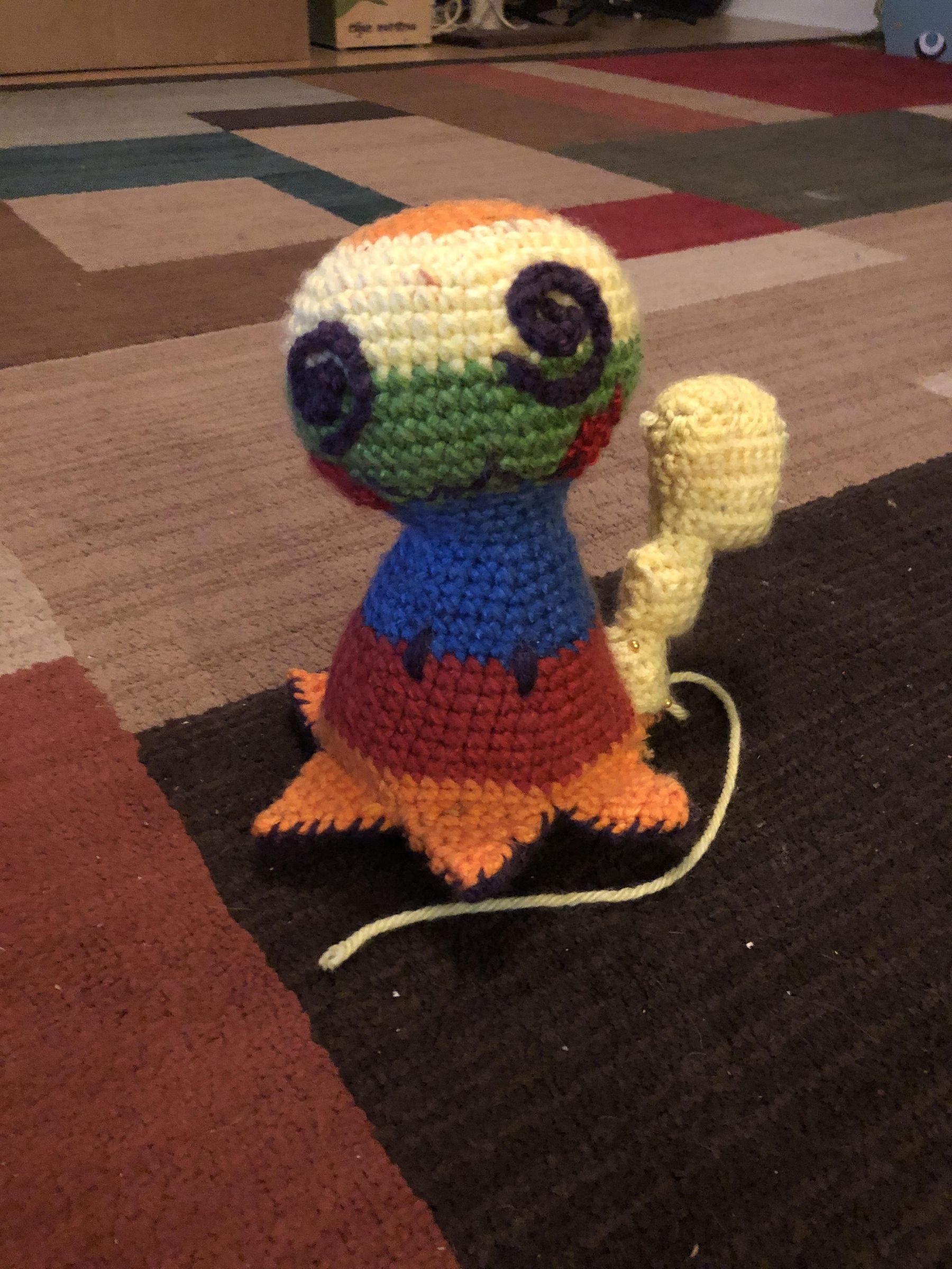 Rainbow Mimikyu! Free Crochet Pattern : 7 Steps (with Pictures ...