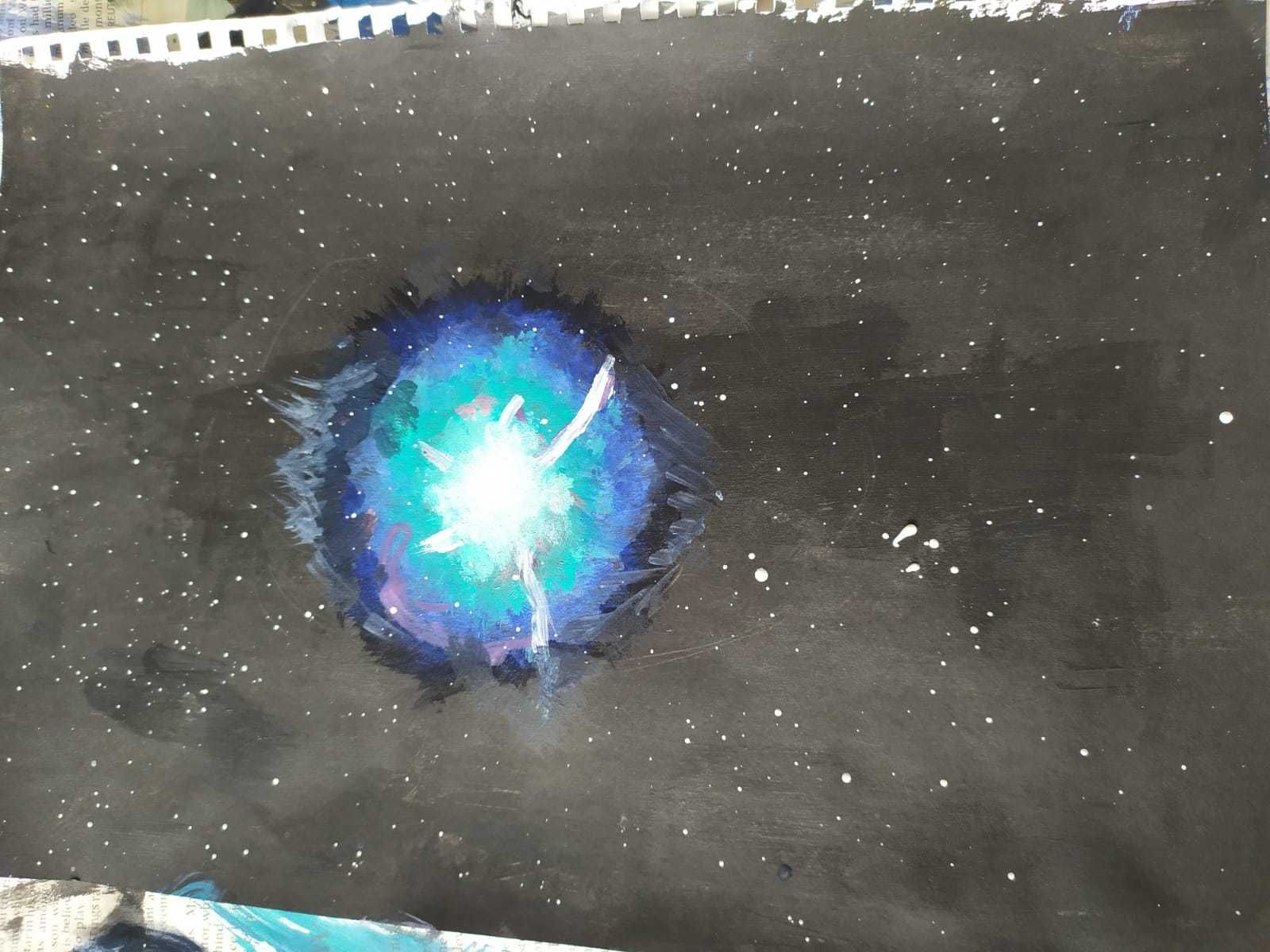 Simple Supernova Painting (no Painting Skills Required!) : 6 Steps ...