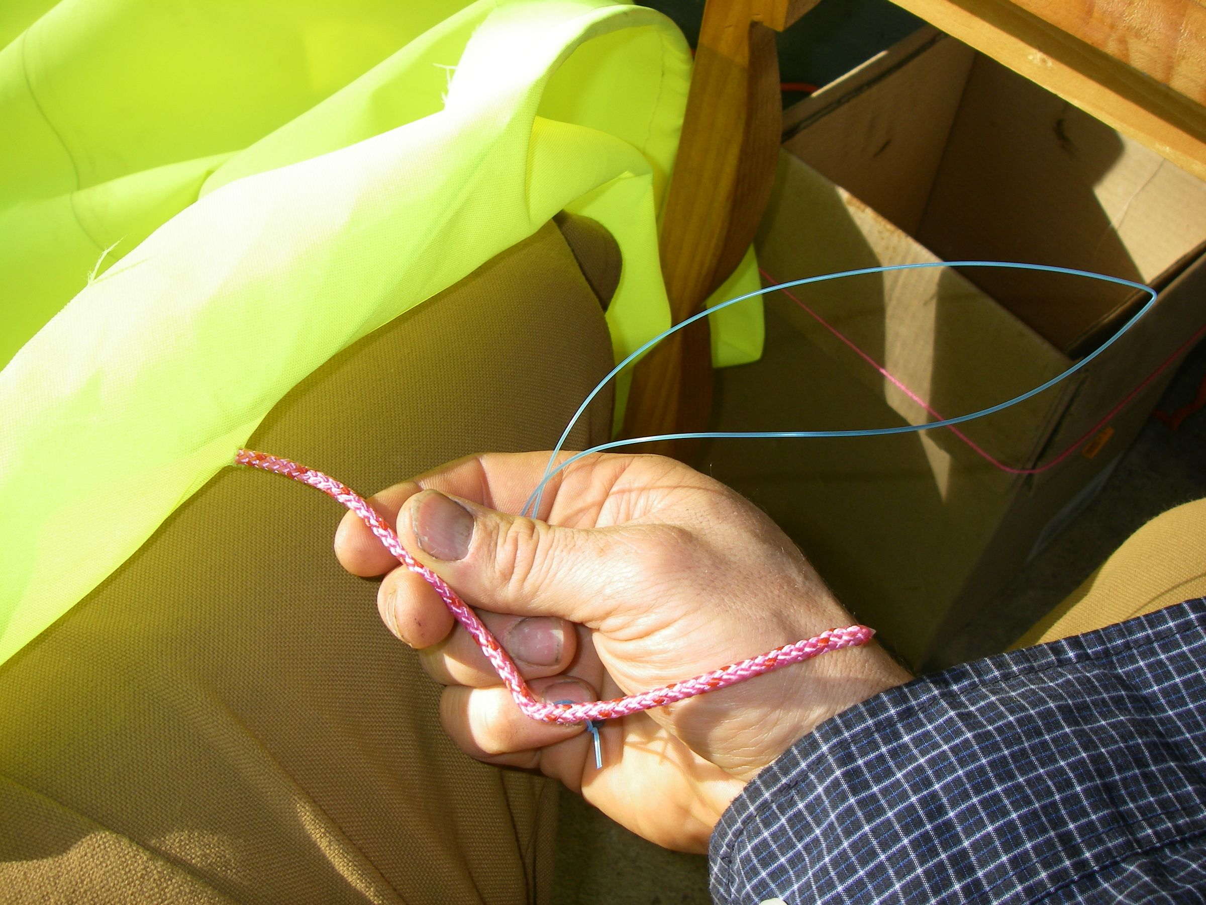 Sailing Canoe Chapter 7: Sew a Skin Over the Hull Skeleton and Seal It ...