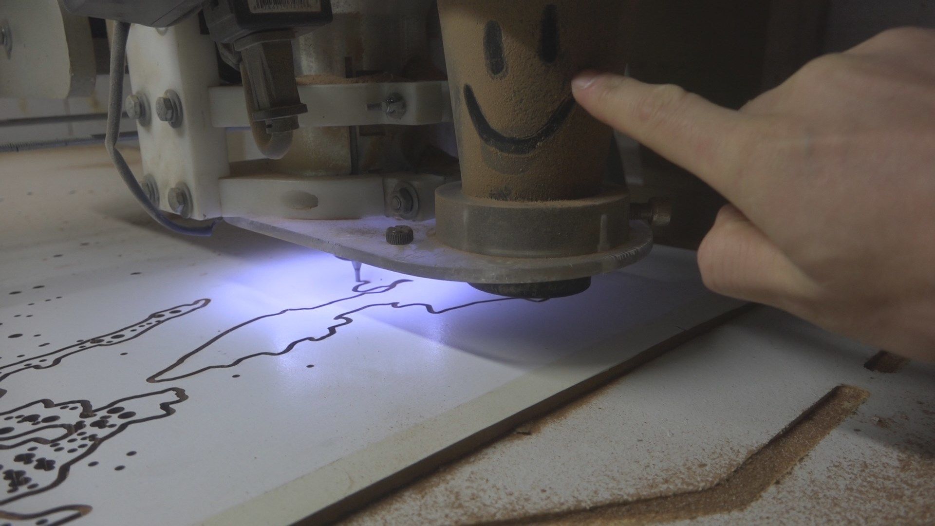 Floating World Backlit Moss Map With Arduino Fiber Optic LED Cities ...