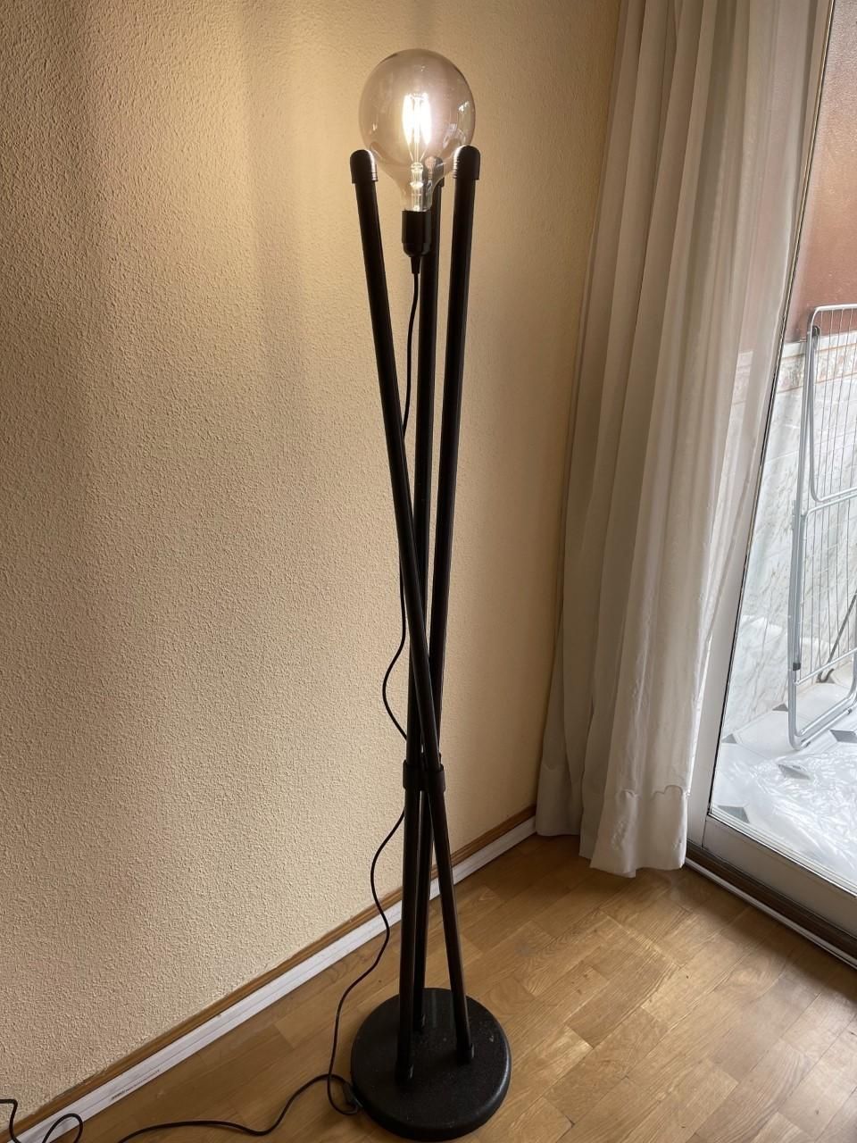 Vertical Lamp Made With Recycled Fluorescent Tubes : 9 Steps (with ...