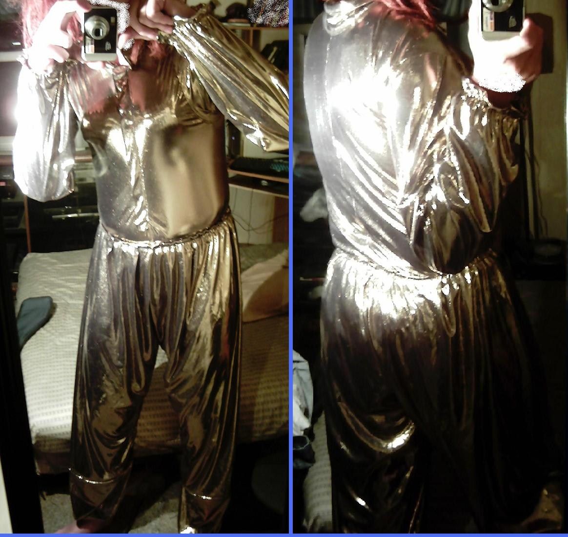 70's Disco Gold Costume. - Instructables