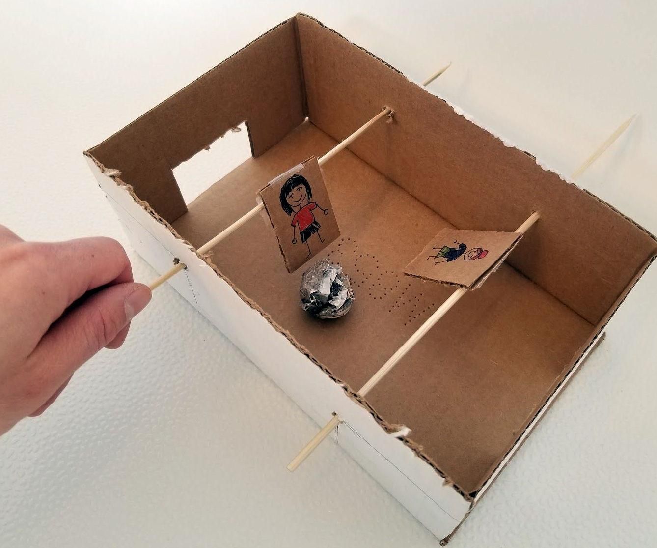 Cardboard Box Foosball : 6 Steps (with Pictures) - Instructables