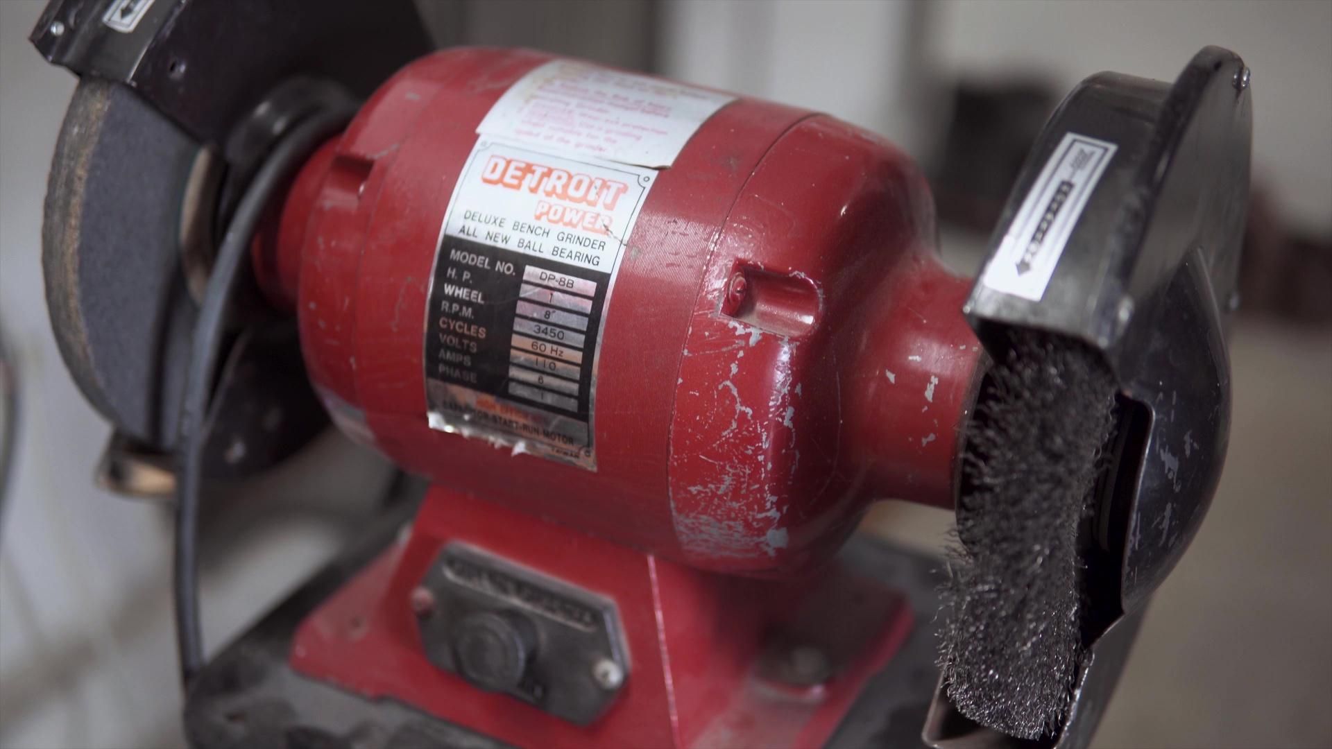 DIY Bench Grinder to Belt Sander Conversion With Templates : 11 Steps ...