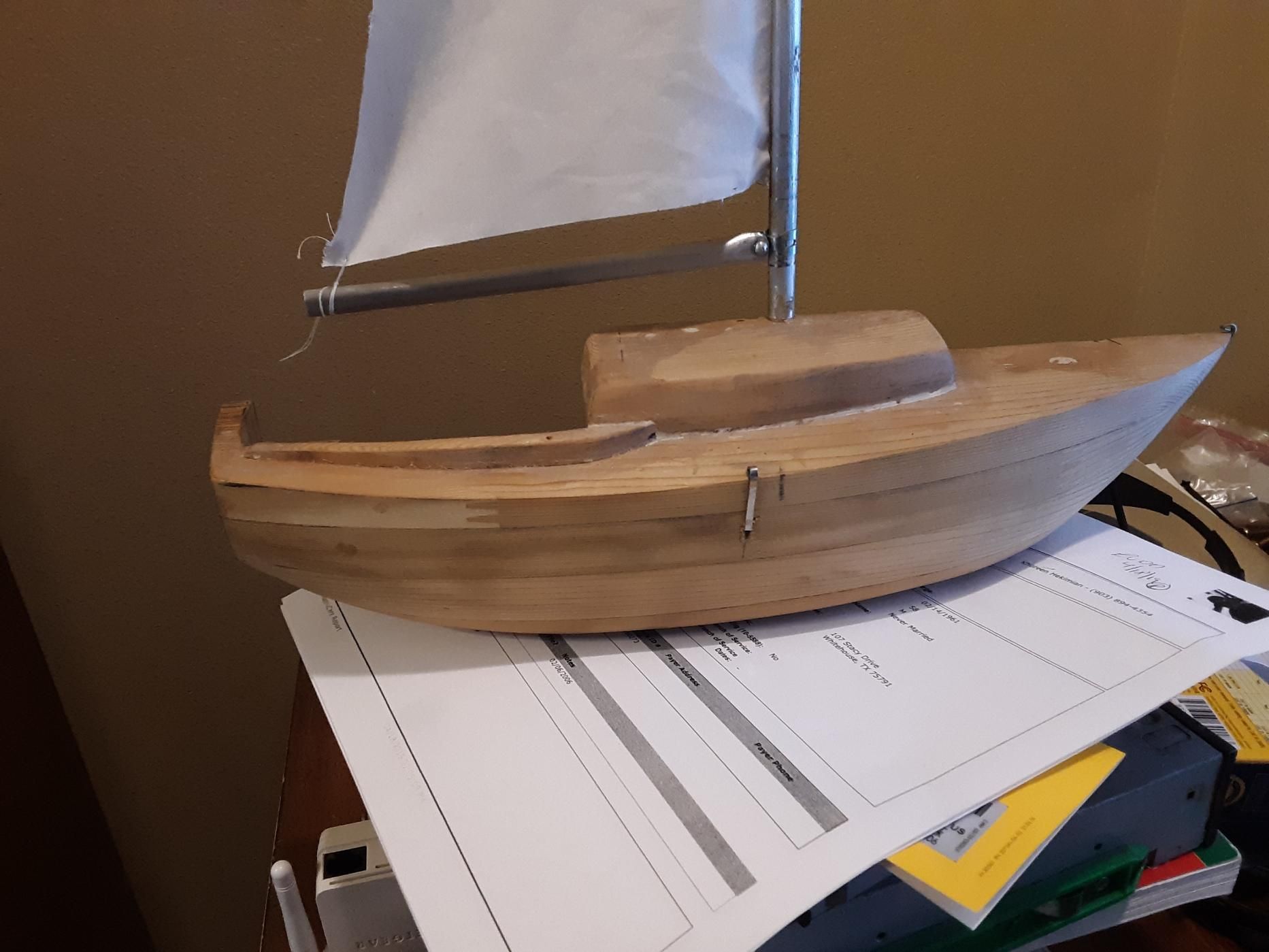 Half Model of Sailing Boat : 7 Steps (with Pictures) - Instructables