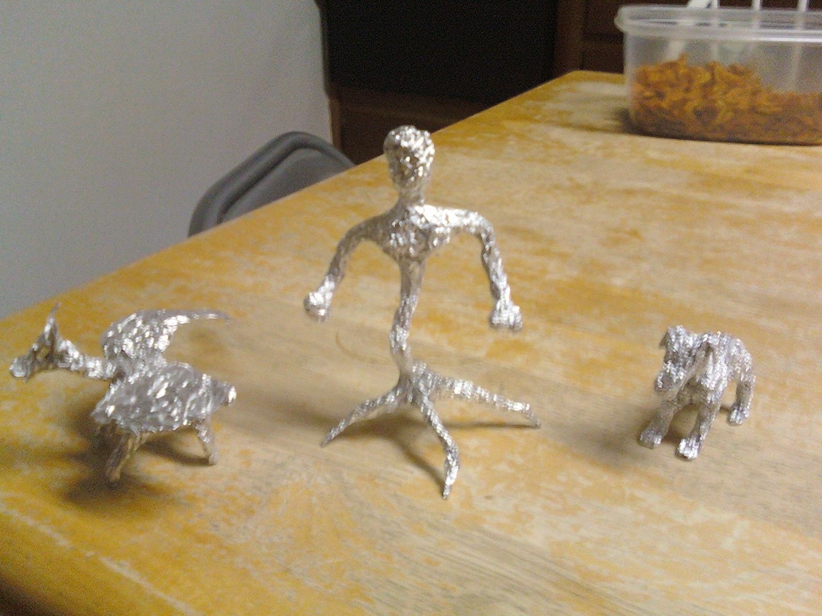 Tin Foil Figurines - Instructables