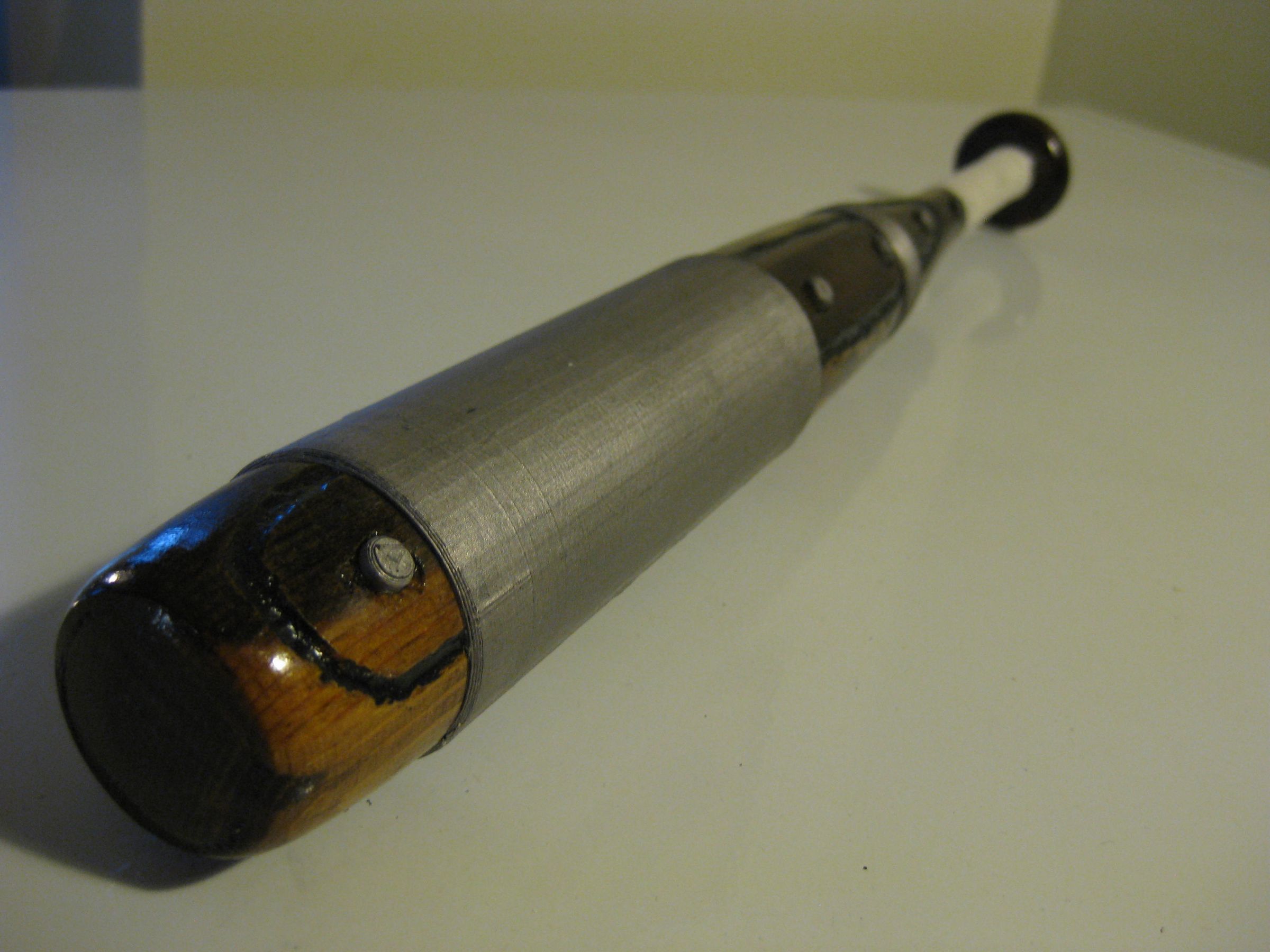 Beater's Bat Replica With 3D Printed Parts From Harry Potter : 8 Steps ...