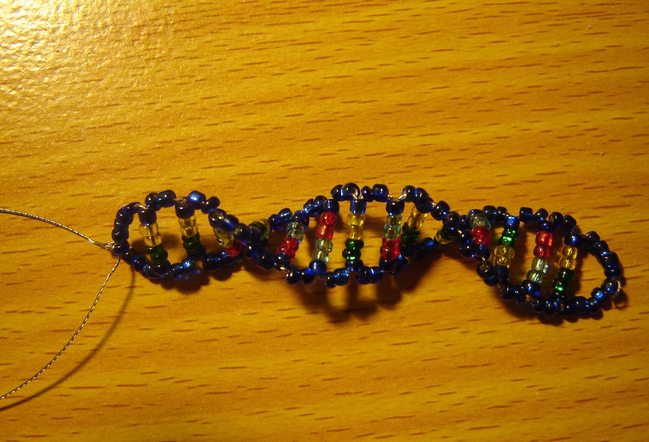 The Double Helix -Glass Bead DNA Model V2.0 : 6 Steps (with Pictures ...