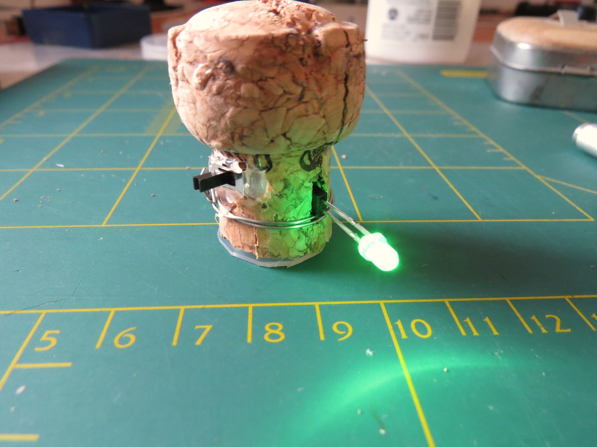 Champagne Cork Yoda : 9 Steps (with Pictures) - Instructables