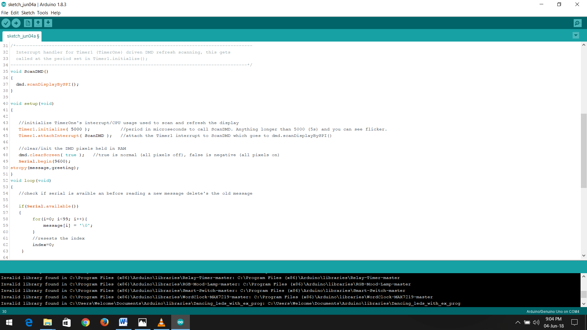 How to Make Scrolling Display Using Arduino and Bluetooth : 4 Steps ...