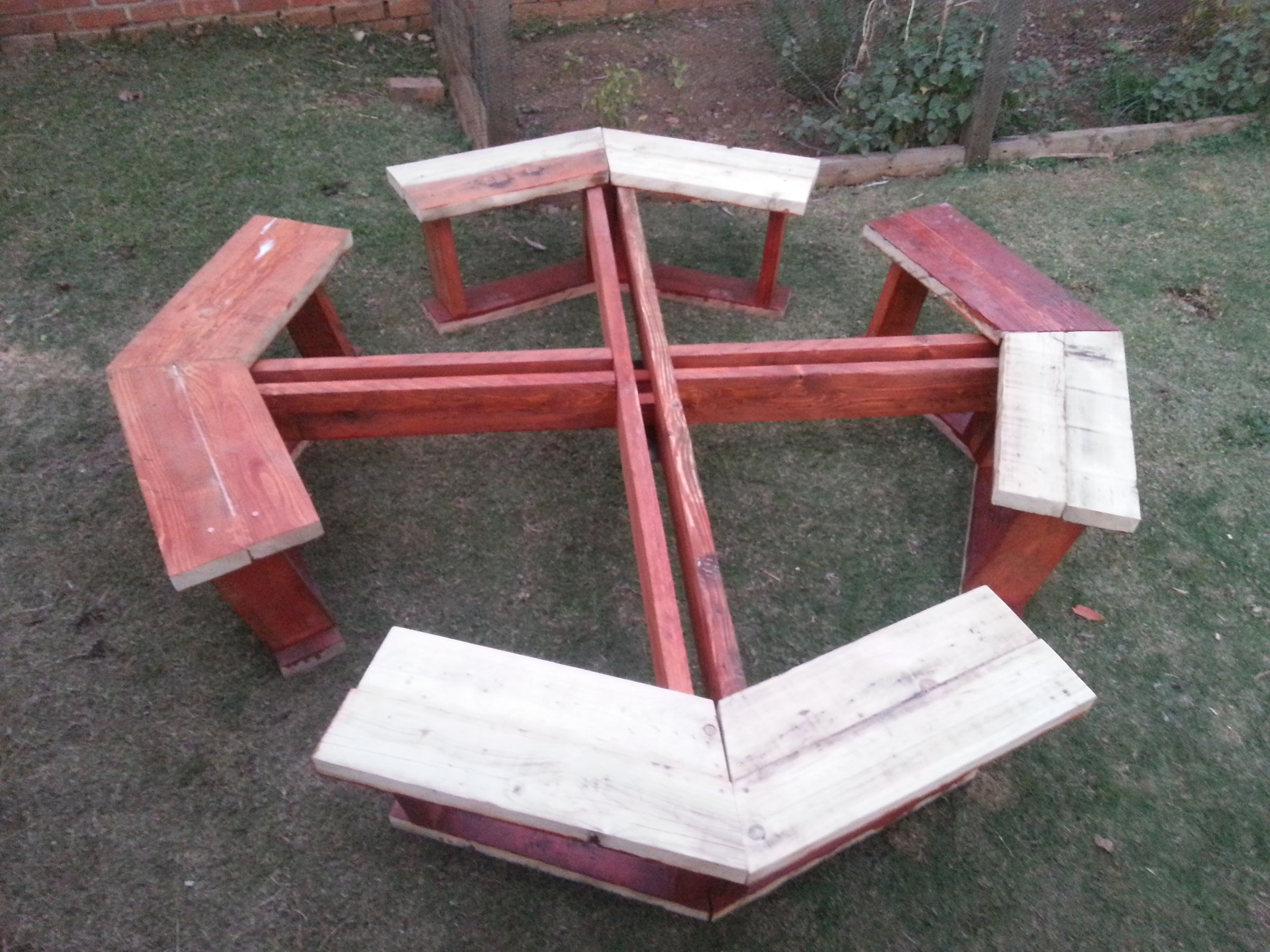 Octagonal Party Bench : 7 Steps (with Pictures) - Instructables