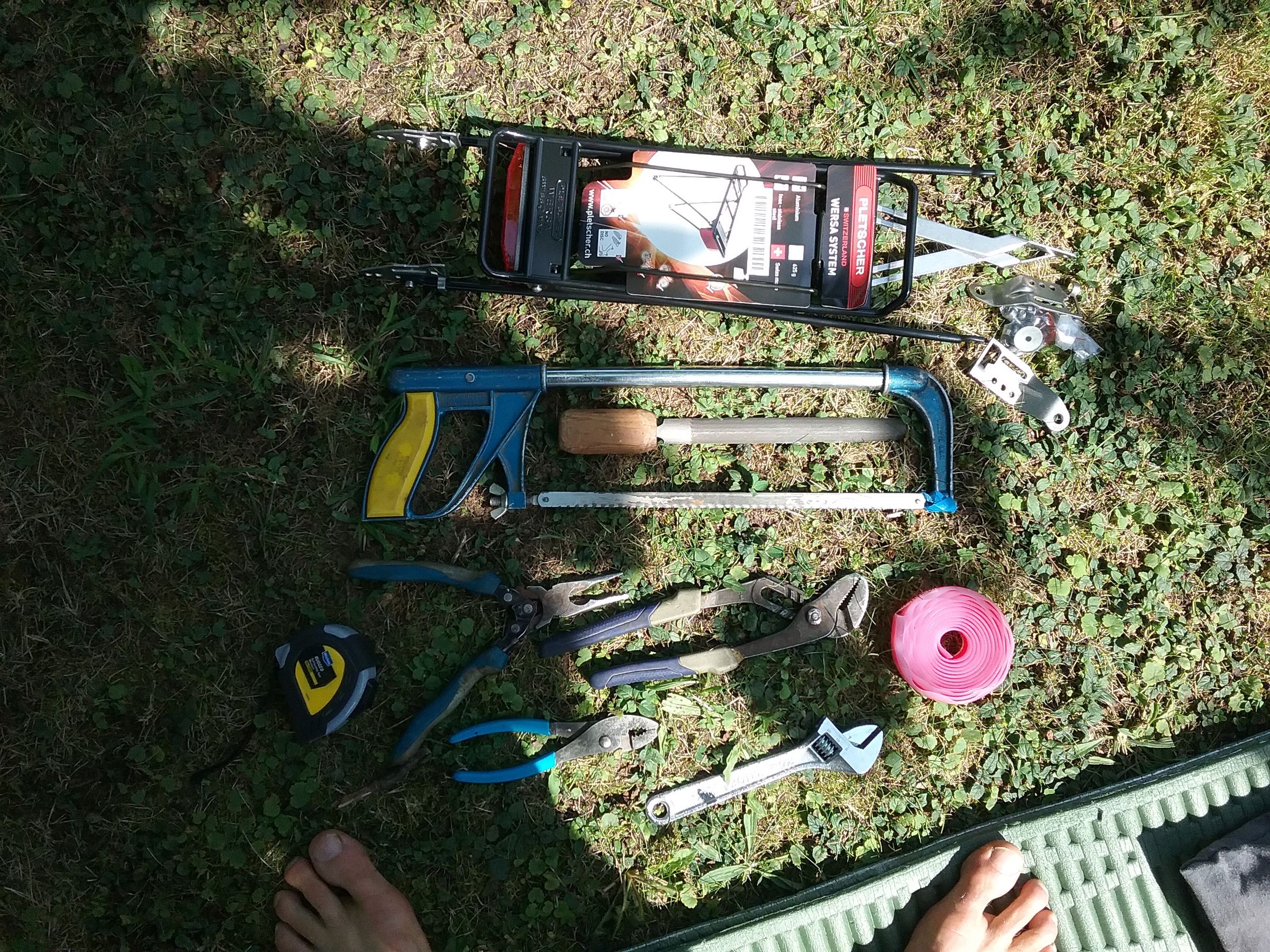 Front Carrier Rack for Bicycle With Suspension Fork and Disk Brakes ...