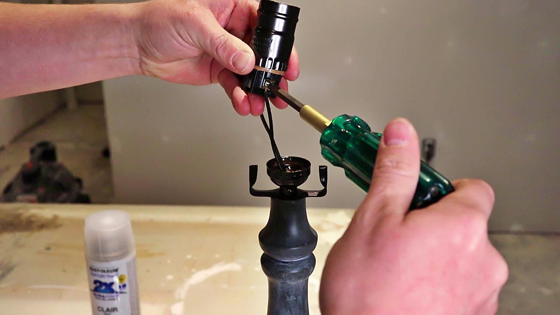 DIY Lamp From a Table Leg : 7 Steps (with Pictures) - Instructables