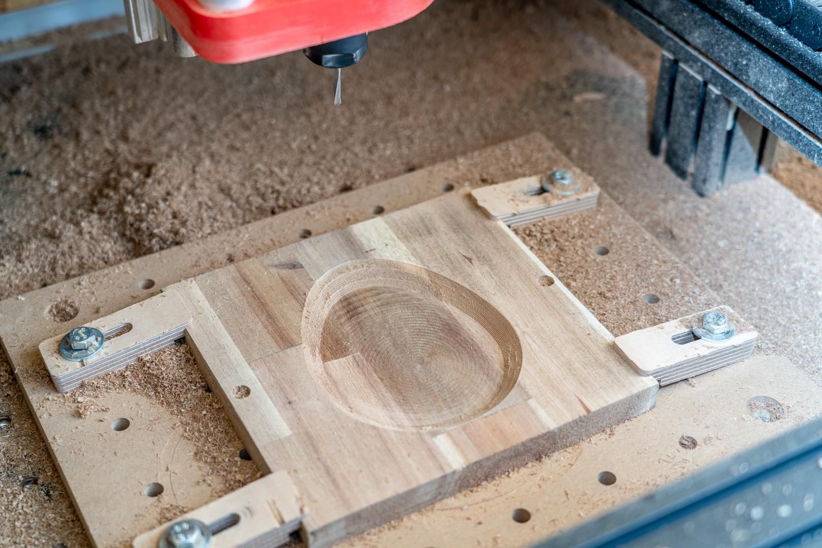 CNC-machined Wooden Egg Speakers : 9 Steps (with Pictures) - Instructables