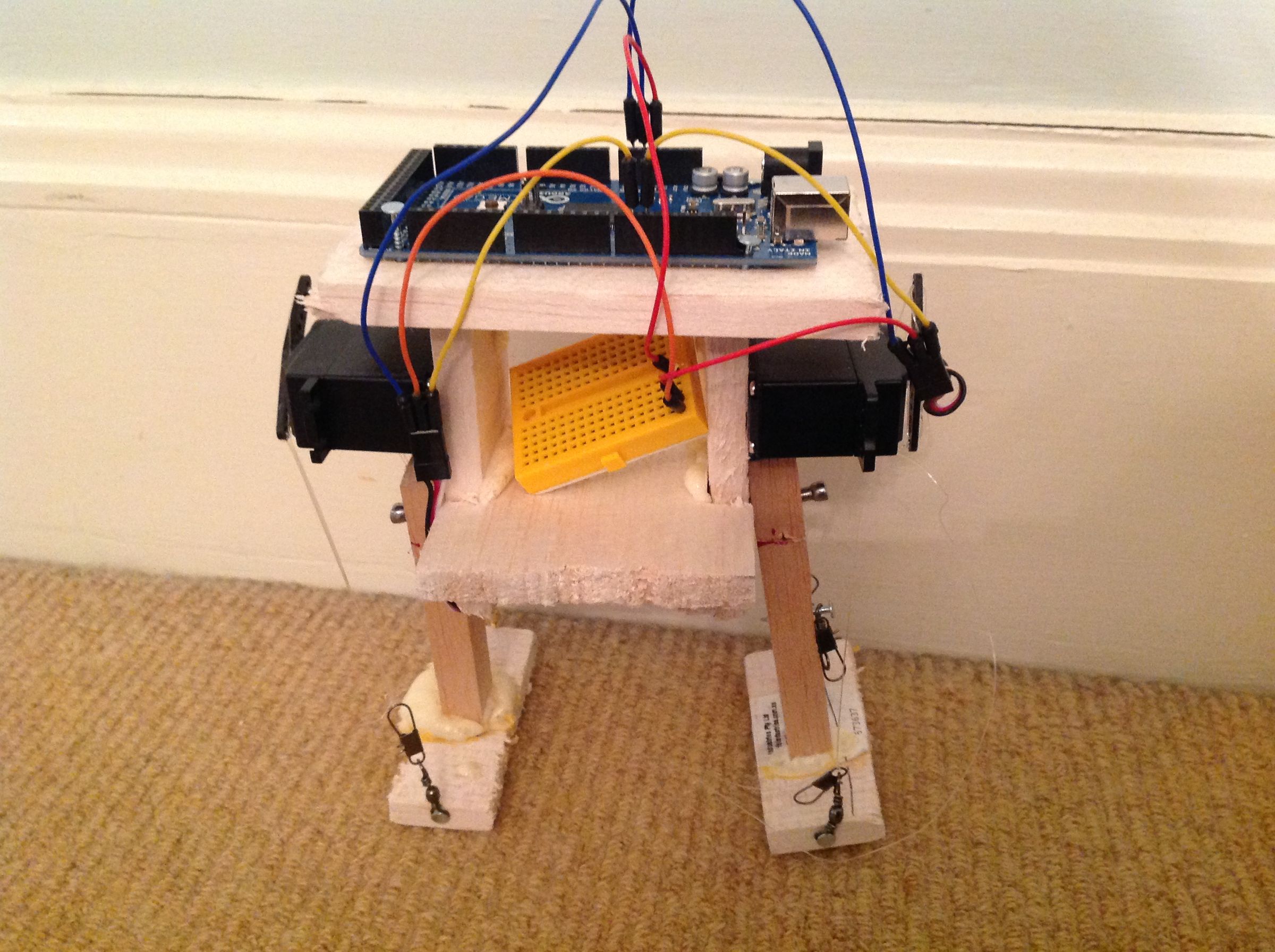 Biped Robot : 5 Steps - Instructables