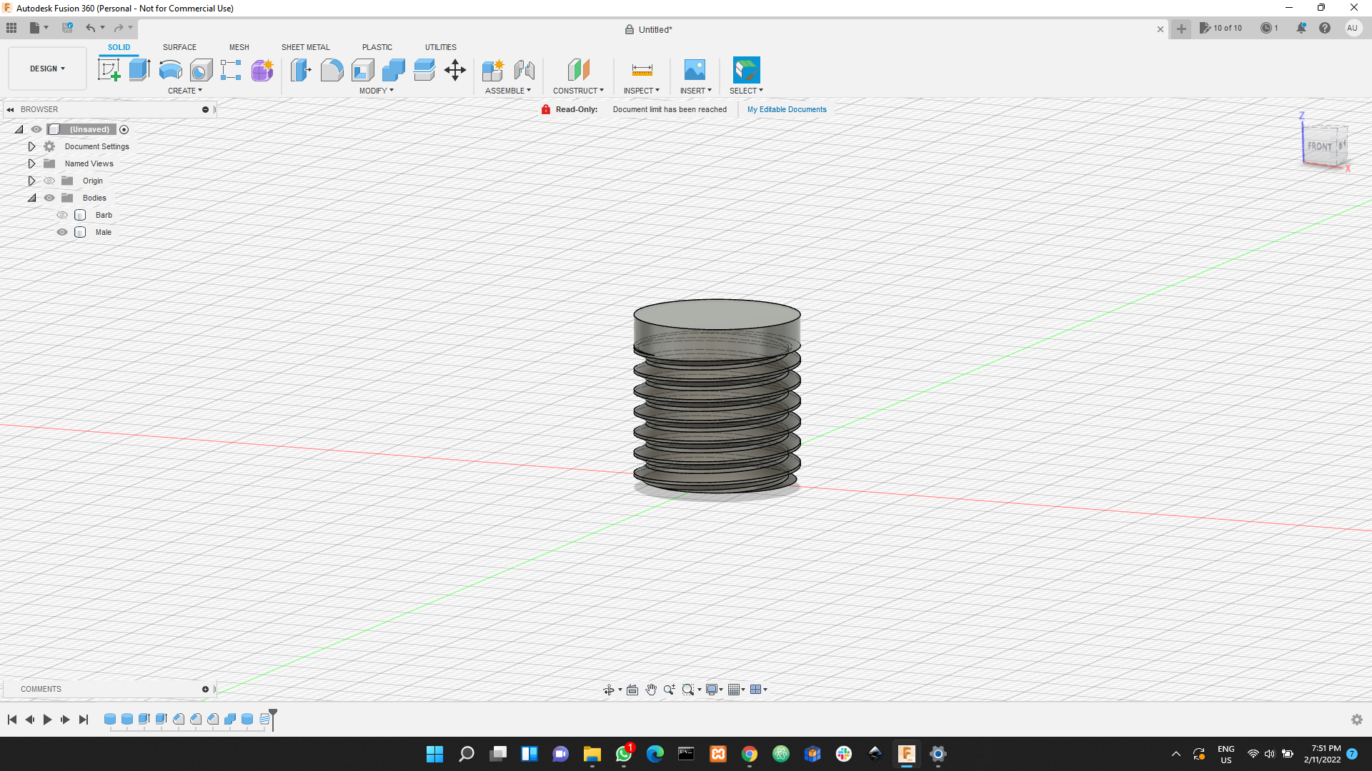3D Printed Fittings for Silicone Tubing (Fusion 360) : 8 Steps (with ...
