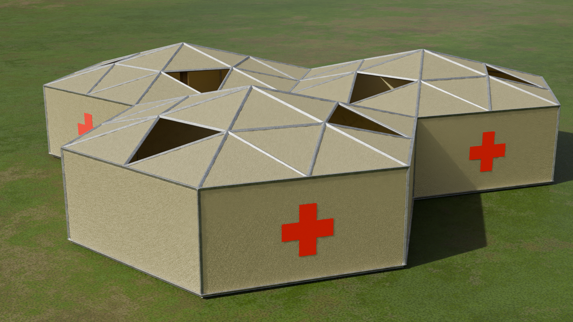 Modular Temporary Dome for Emergency & Research Use : 5 Steps ...