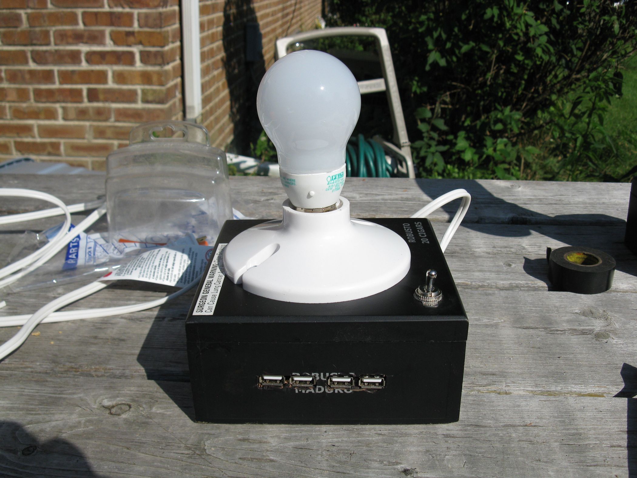 Multi Port USB Charger/Party Light/power Suppily : 8 Steps - Instructables