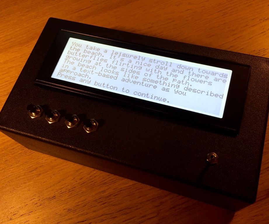 Text-Based Multi-Choice Adventure Game : 4 Steps (with Pictures ...