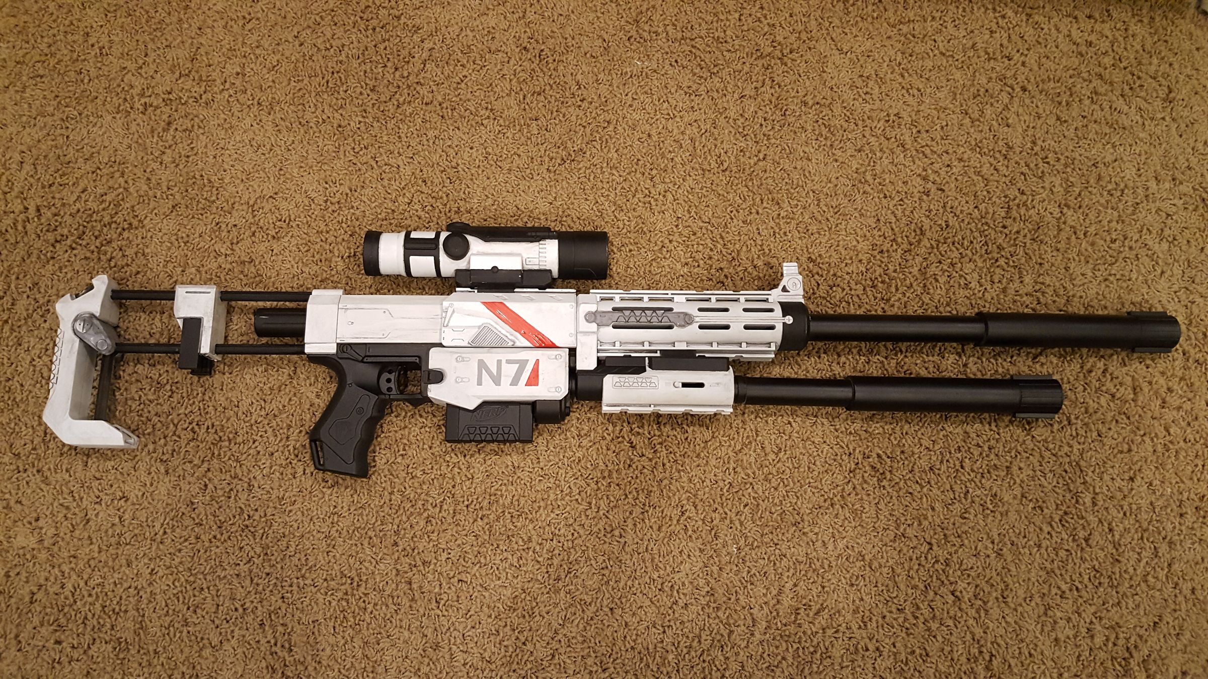 Mass Effect Modded Nerf Gun : 10 Steps (with Pictures) - Instructables