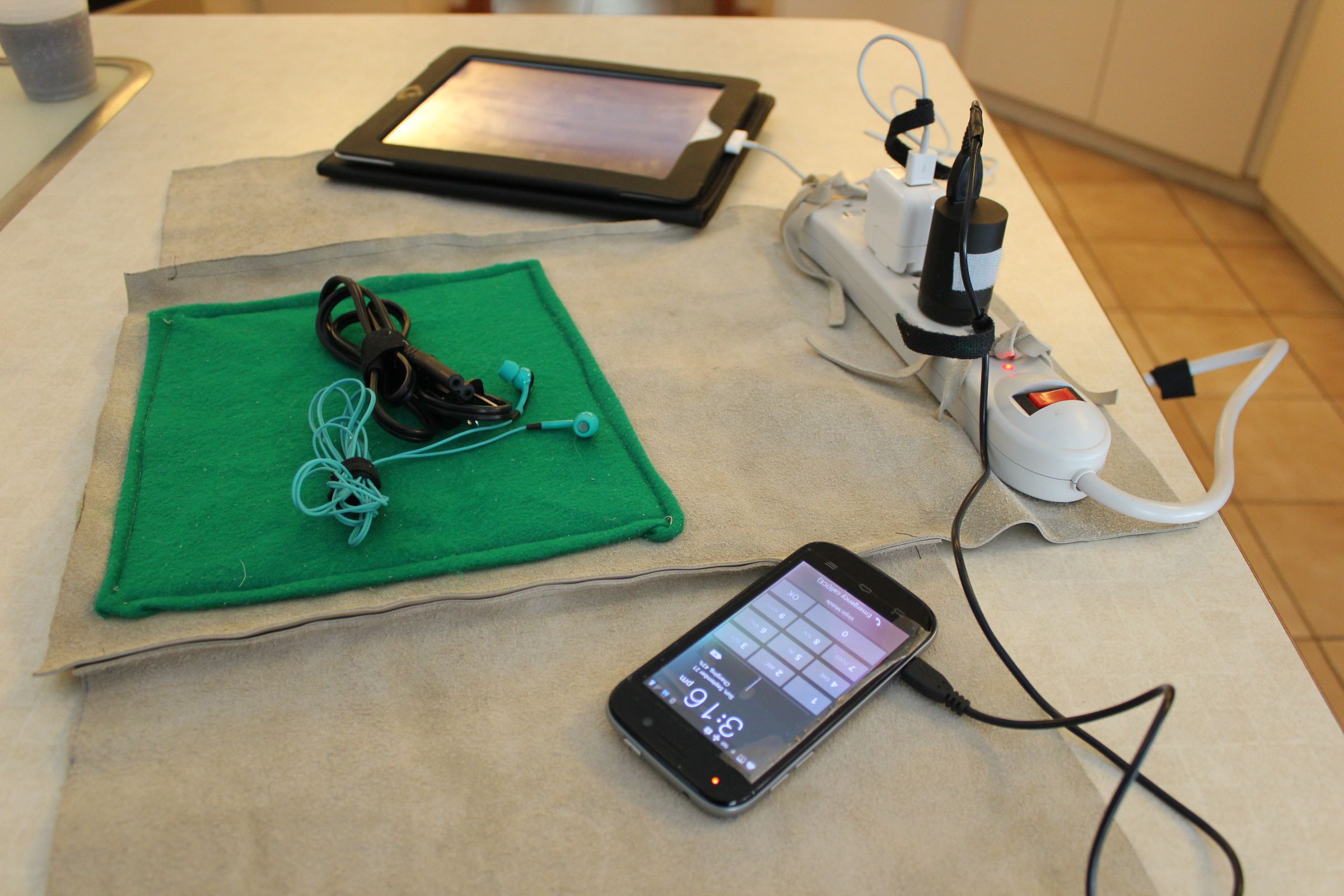 Leather Roll-Up Charging Station : 9 Steps (with Pictures) - Instructables