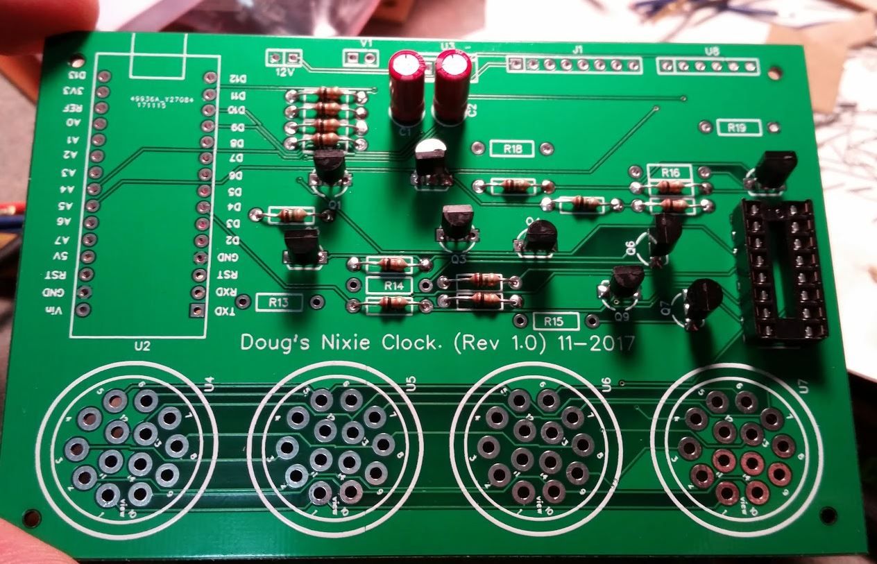 Arduino 4 Tube Multiplexed Nixie Clock : 10 Steps (with Pictures ...