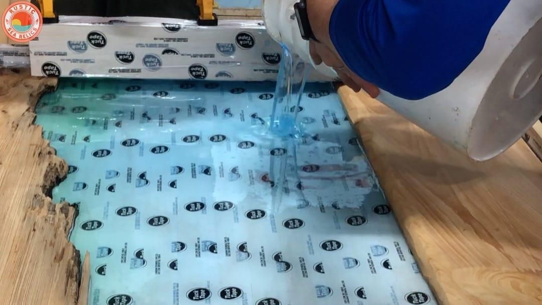 How to Make Epoxy Resin Ocean Art With Waves : 14 Steps (with Pictures ...