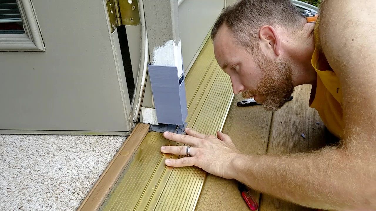 Rotten Patio Door Support Repair Project : 6 Steps (with Pictures ...
