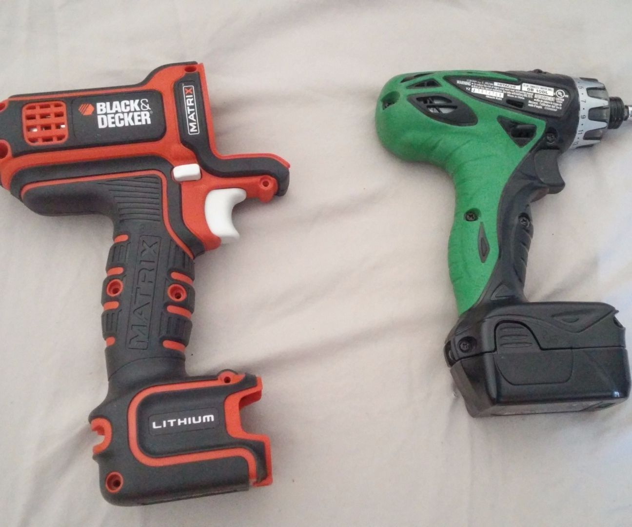 Black and Decker Matrix Battery Swap Hitachi 12 Volt (with Pictures ...