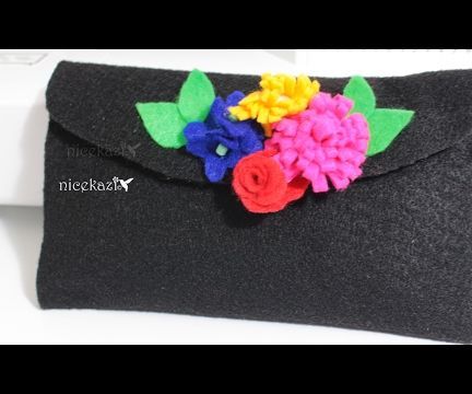 DIY Felt Wallet/purse: No Sew - Instructables