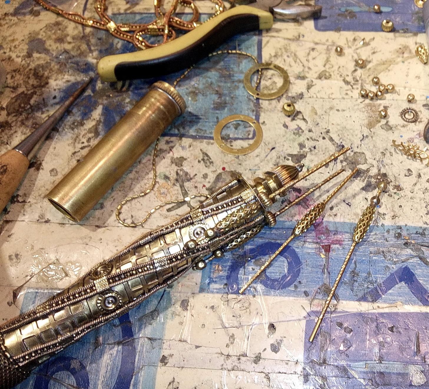Fountain Pen "Arabesque", Desktop Pen. : 5 Steps - Instructables