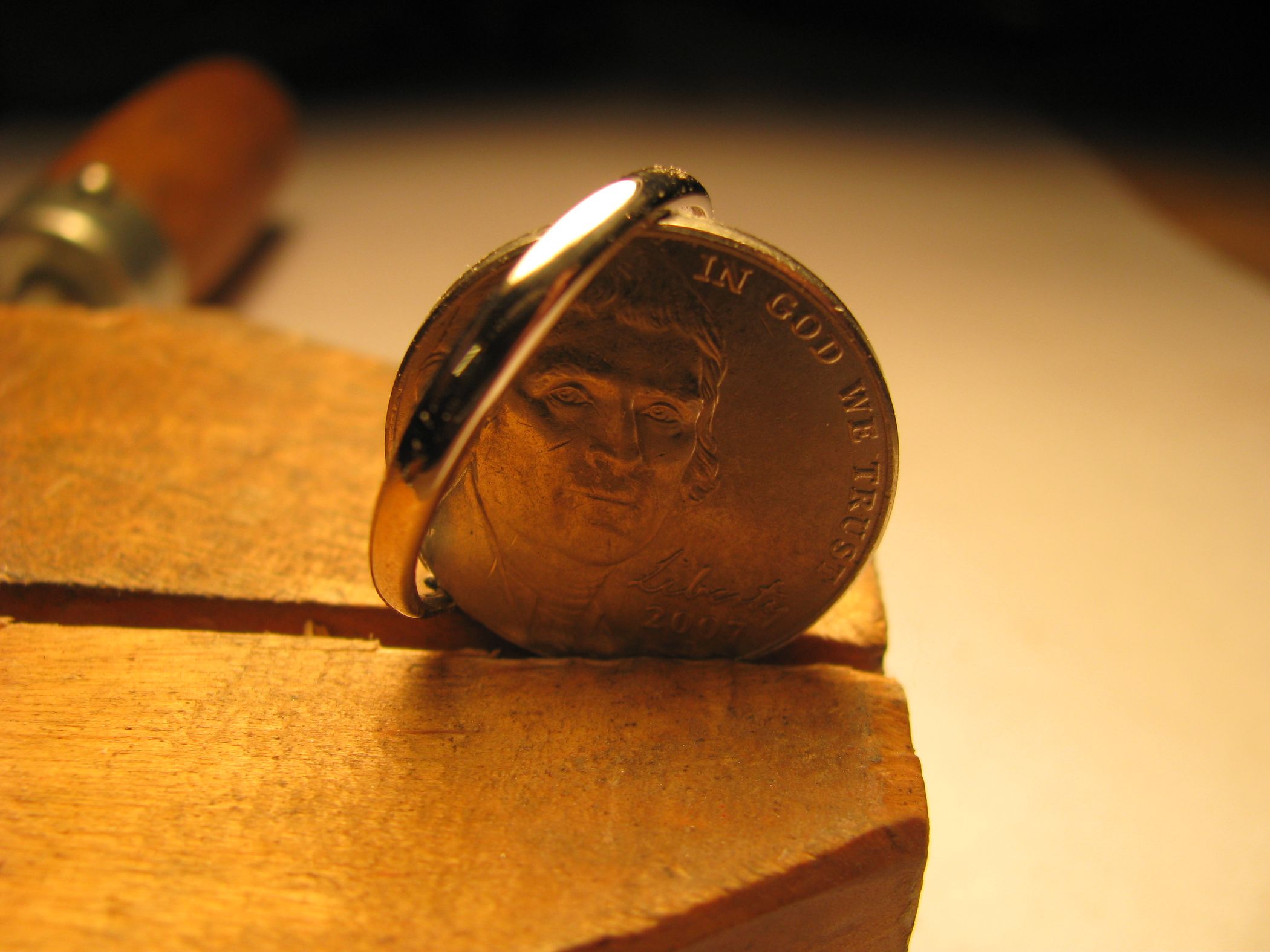 How to Make a Nickel Ring : 8 Steps (with Pictures) - Instructables