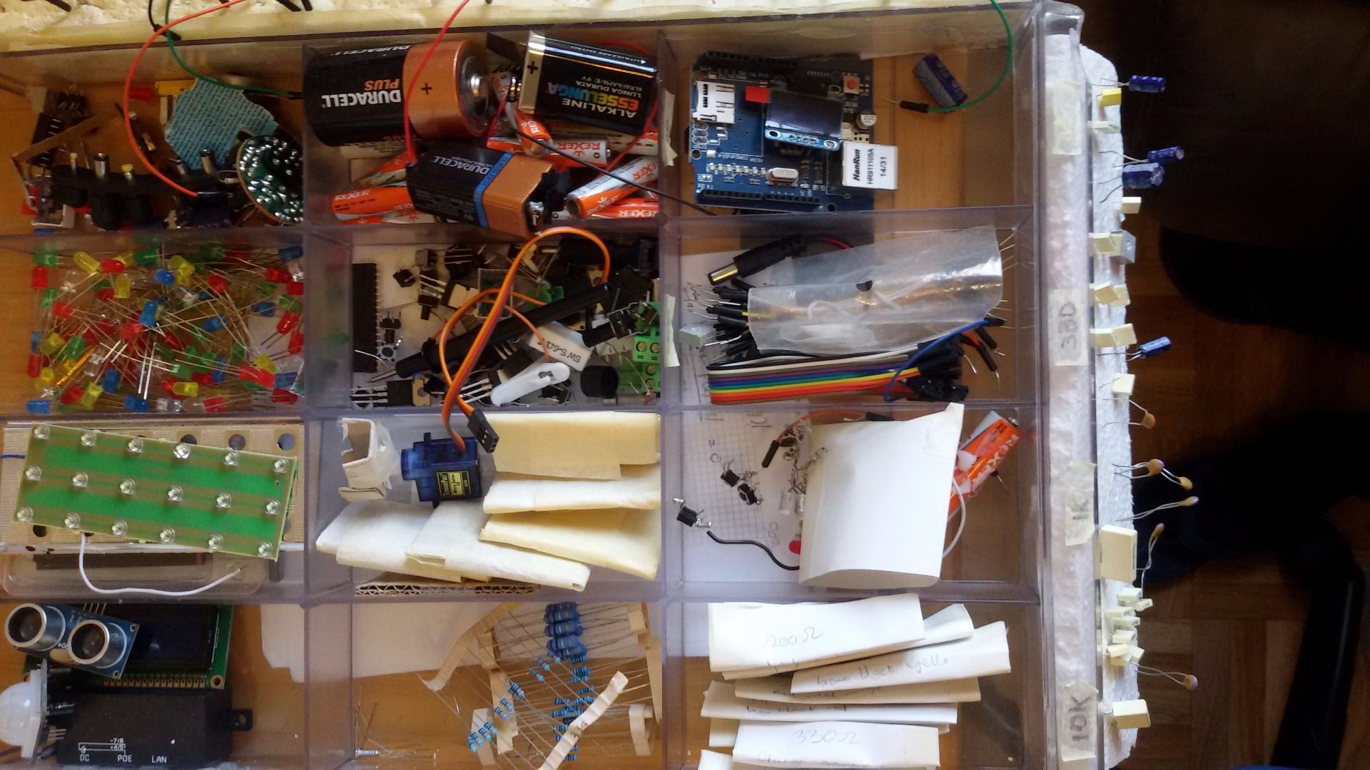 Electronics Components Organizer : 3 Steps - Instructables