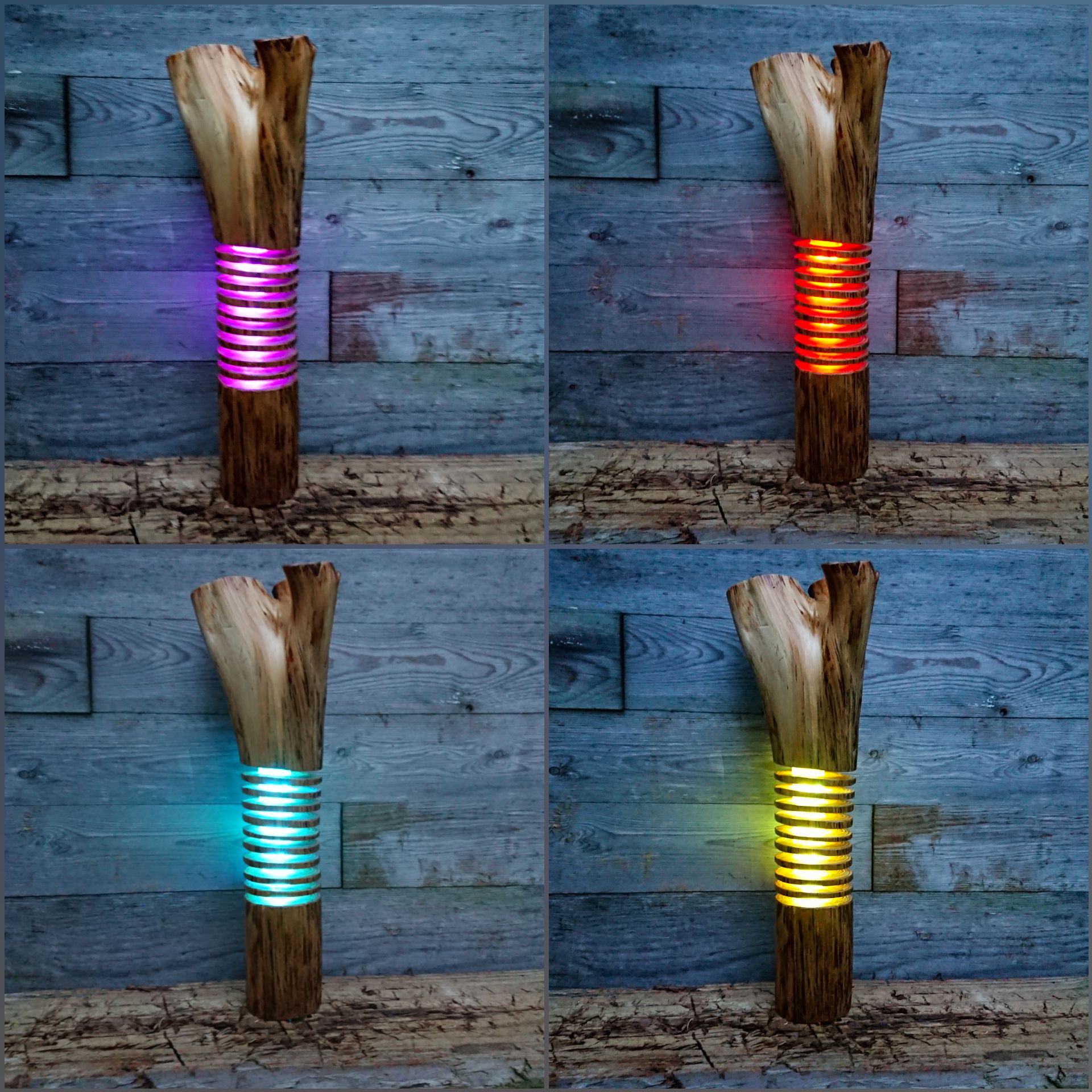Segmented Log Lamp : 7 Steps (with Pictures) - Instructables