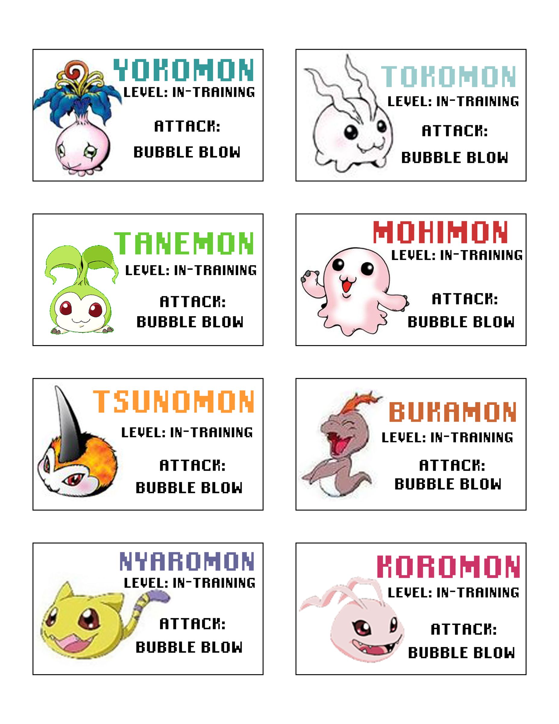 Digimon Birthday Party : 17 Steps - Instructables