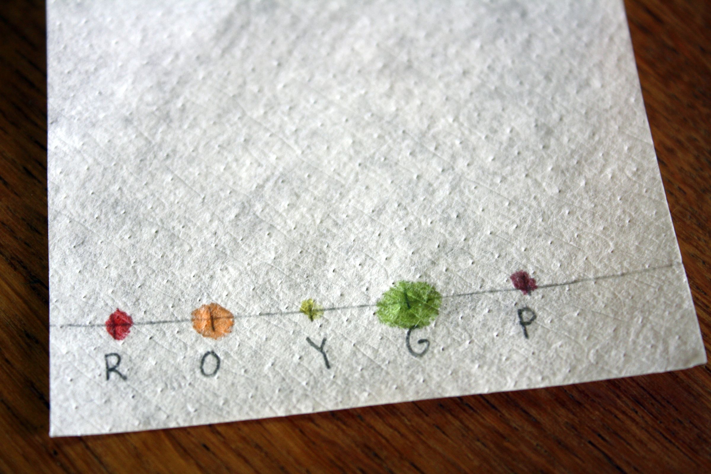 Candy Chromatography : 5 Steps (with Pictures) - Instructables