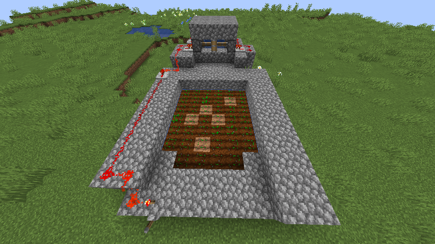 Minecraft Auto-harvest Wheat Farm : 14 Steps - Instructables