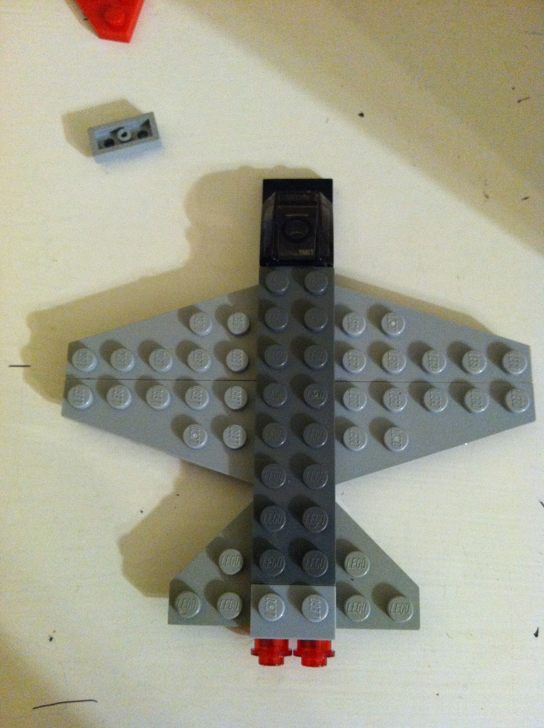 LEGO Mini F-18 & Control Tower : 4 Steps - Instructables