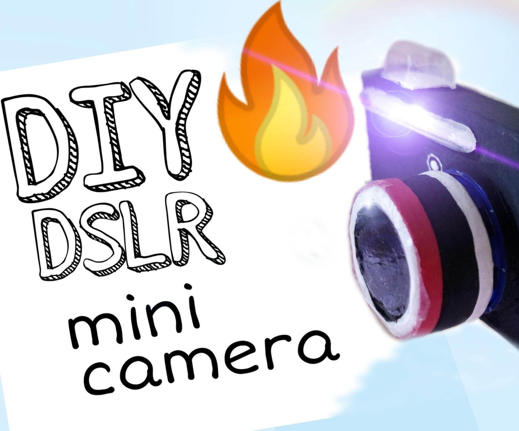 DIY DSLR MINI CAMERA : 4 Steps - Instructables