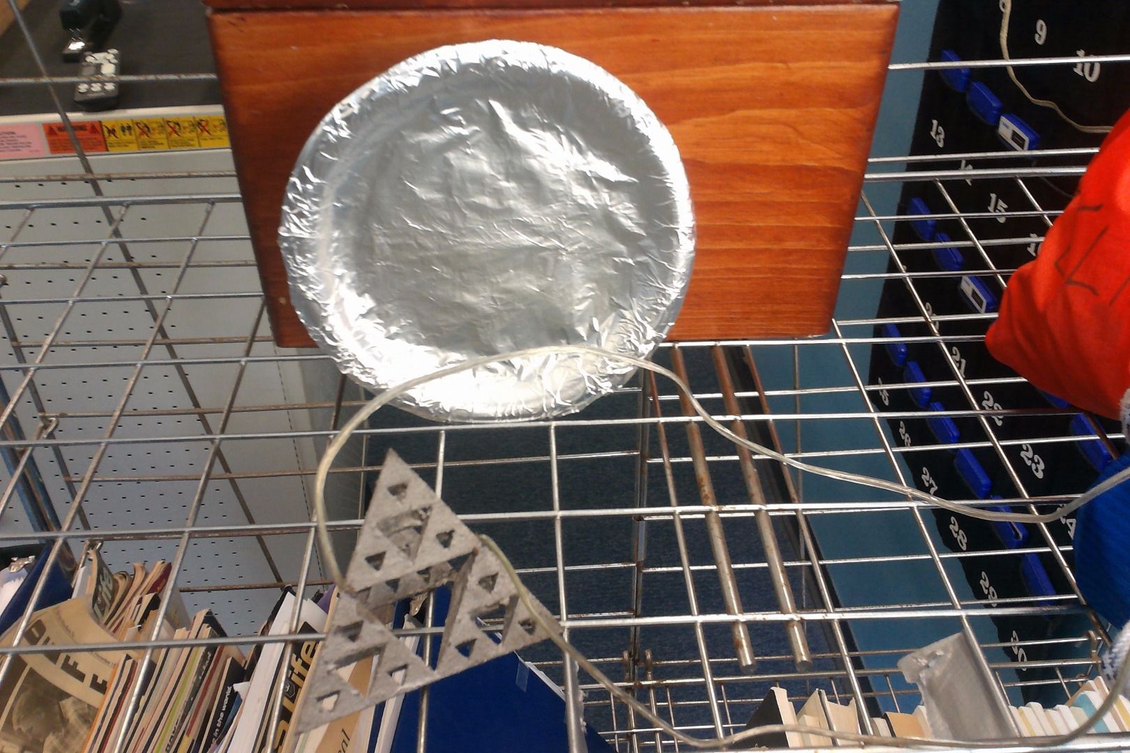 3D Printed Fractal Antenna With a Parabolic Reflector : 8 Steps ...