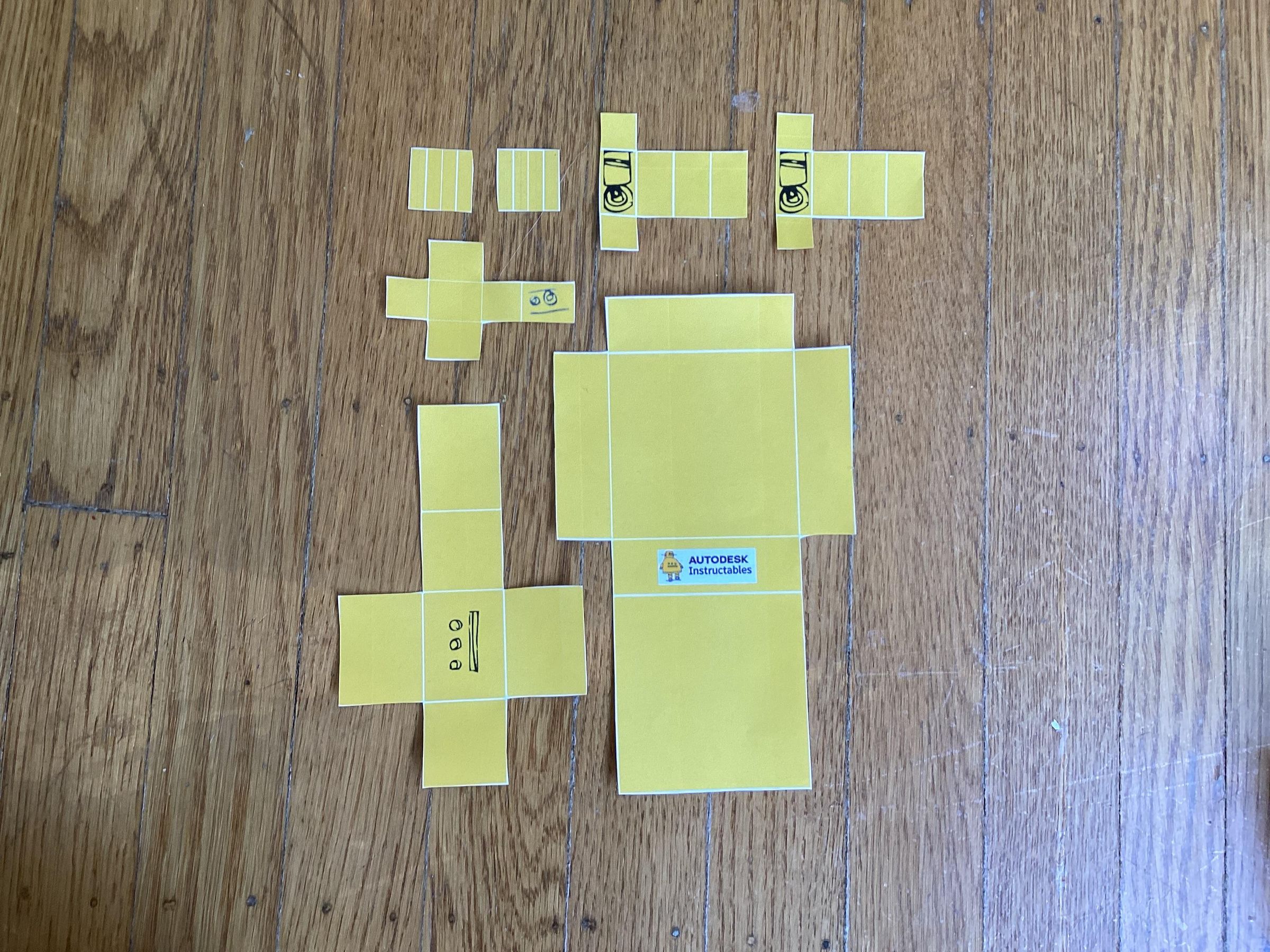 Papercraft Instructables Robot : 9 Steps (with Pictures) - Instructables
