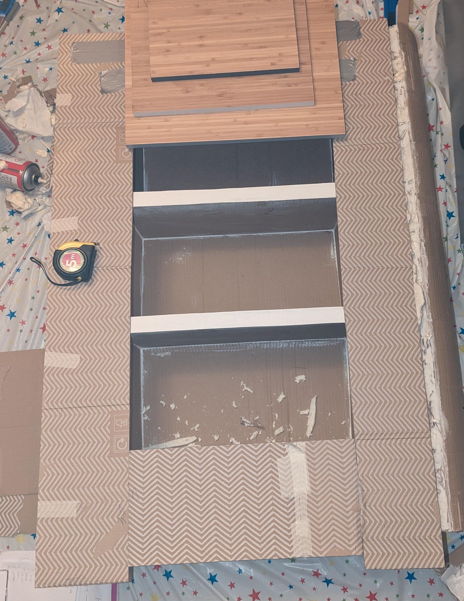 Giant Book- Bookcase (Made Entirely Out of Cardboard) : 14 Steps (with ...