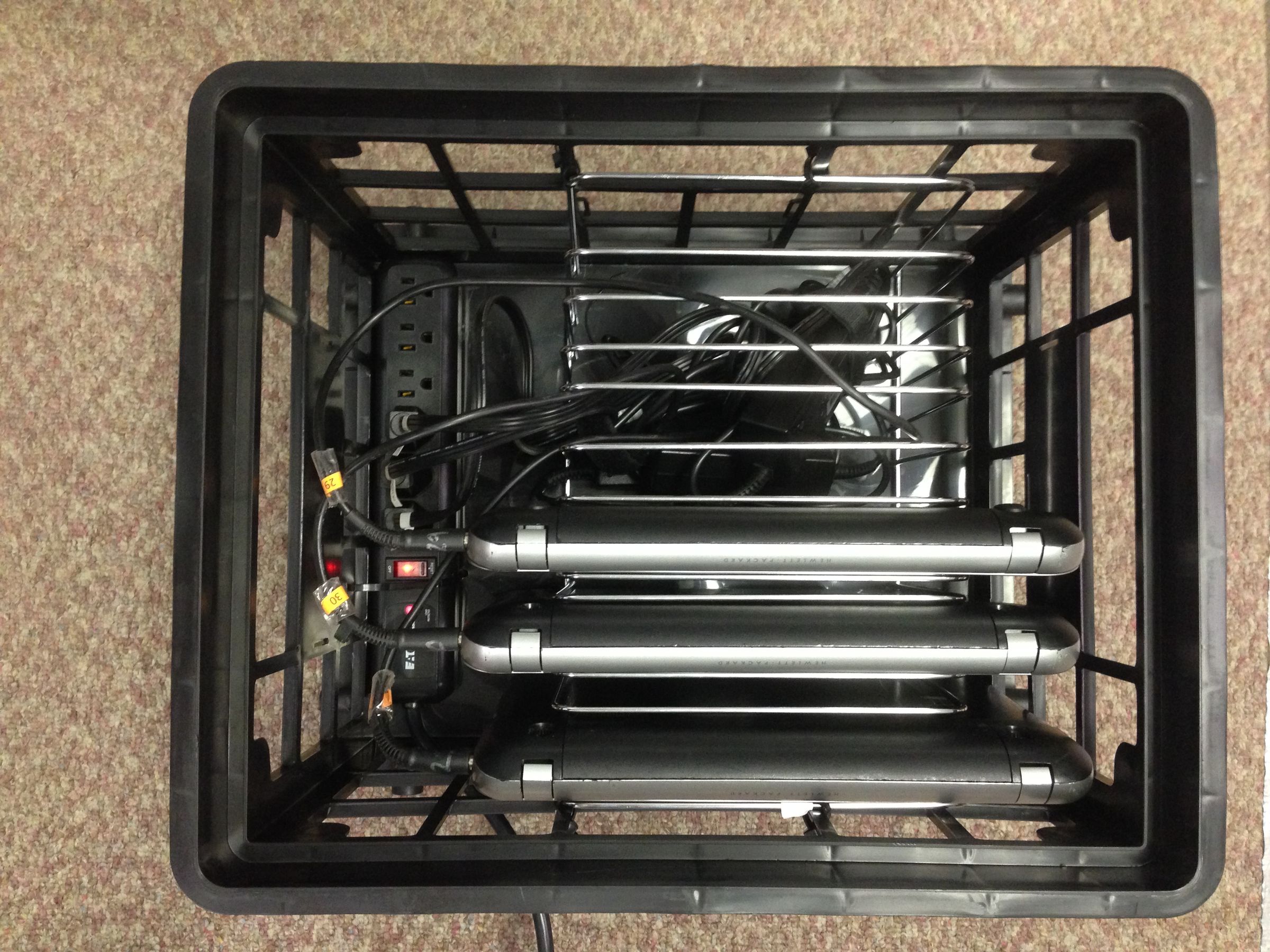 Laptop Charging Crate for Classrooms : 3 Steps - Instructables