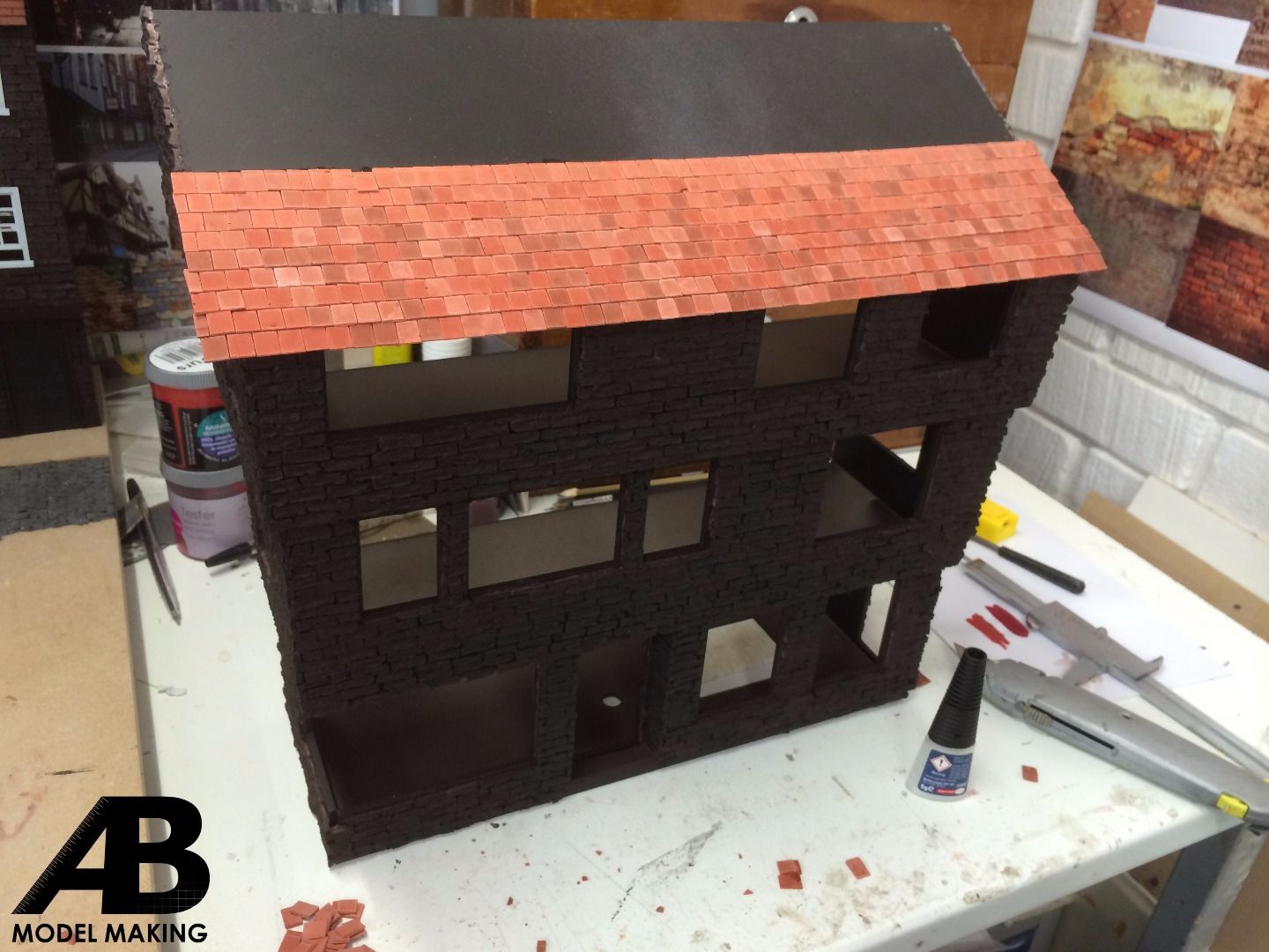 1:25 Victorian Street Miniature Model : 15 Steps (with Pictures ...
