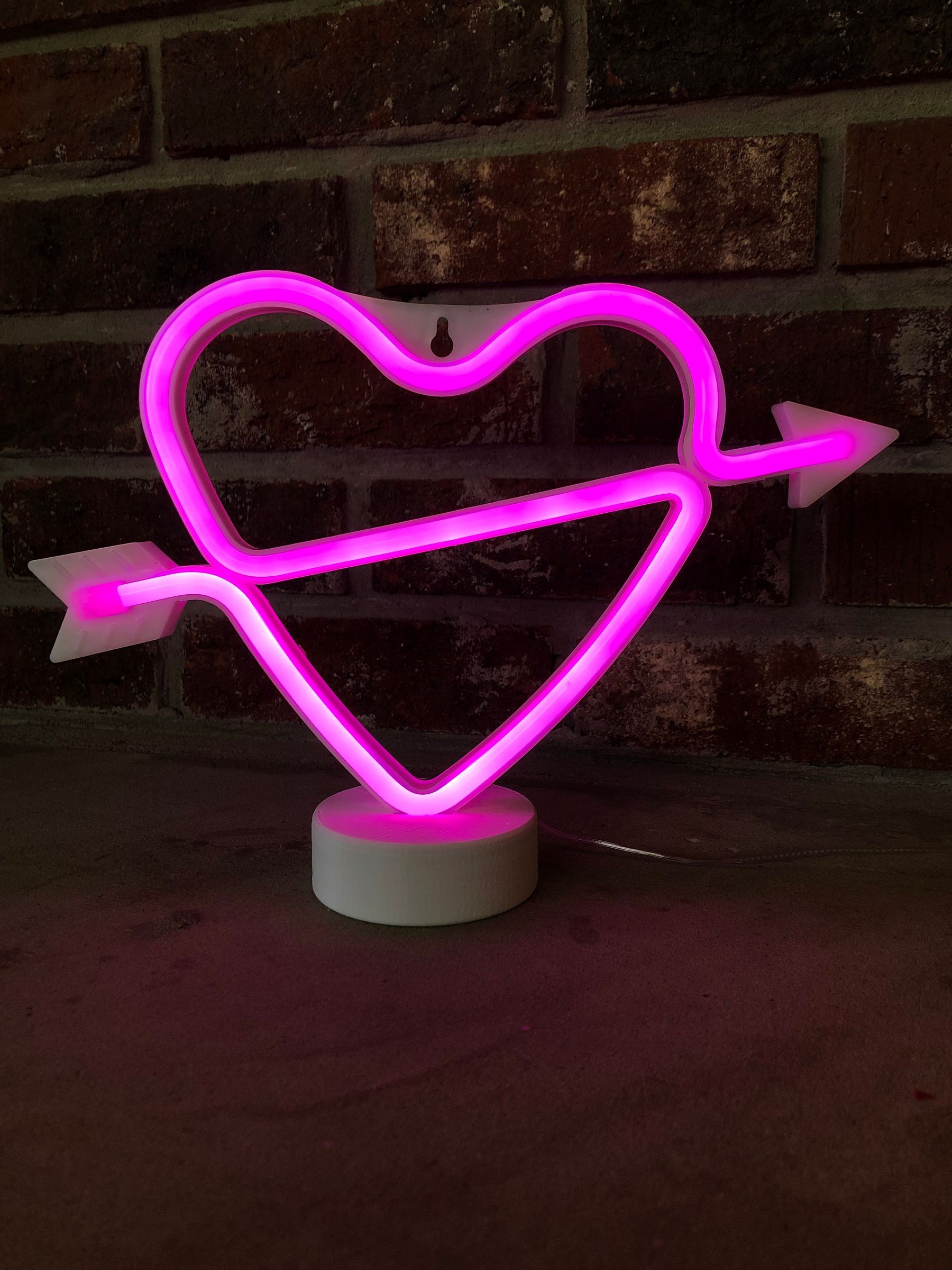 Internet Neon LED Heart Light : 6 Steps (with Pictures) - Instructables