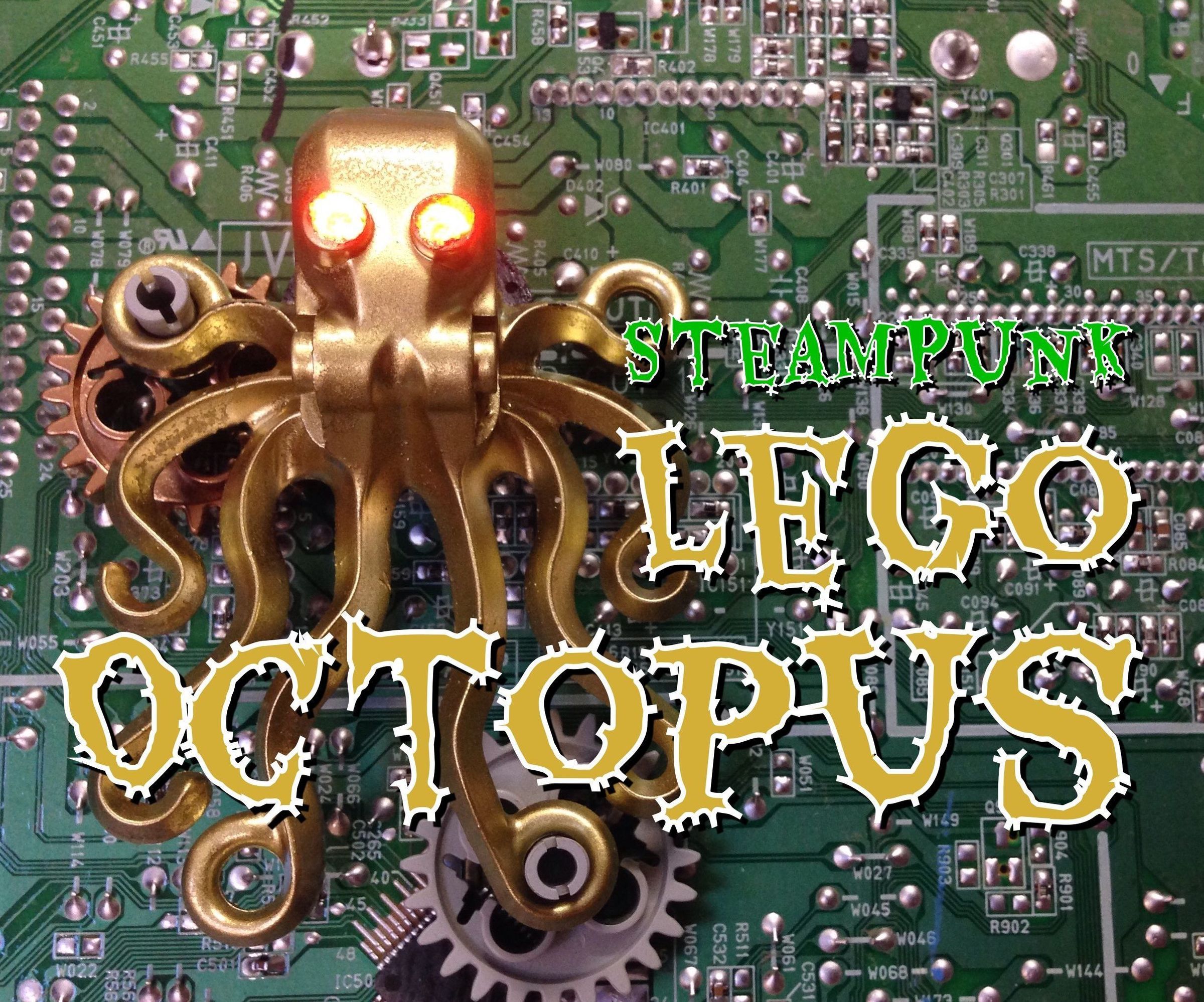 SteamPunk Lego LED Octopus : 3 Steps (with Pictures) - Instructables